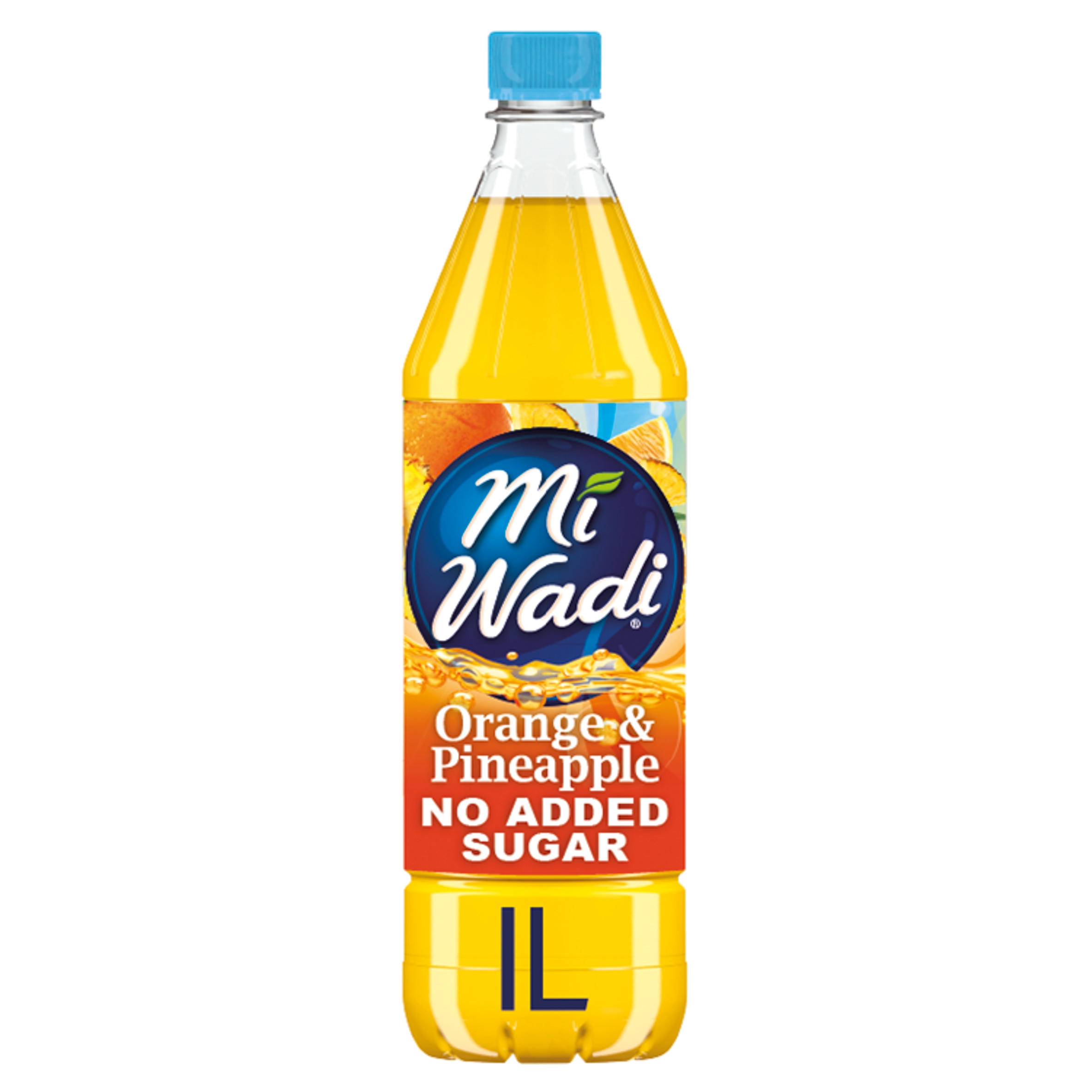 MiWadi Orange & Pineapple No Added Sugar 1L Single Concentrate | Squash ...