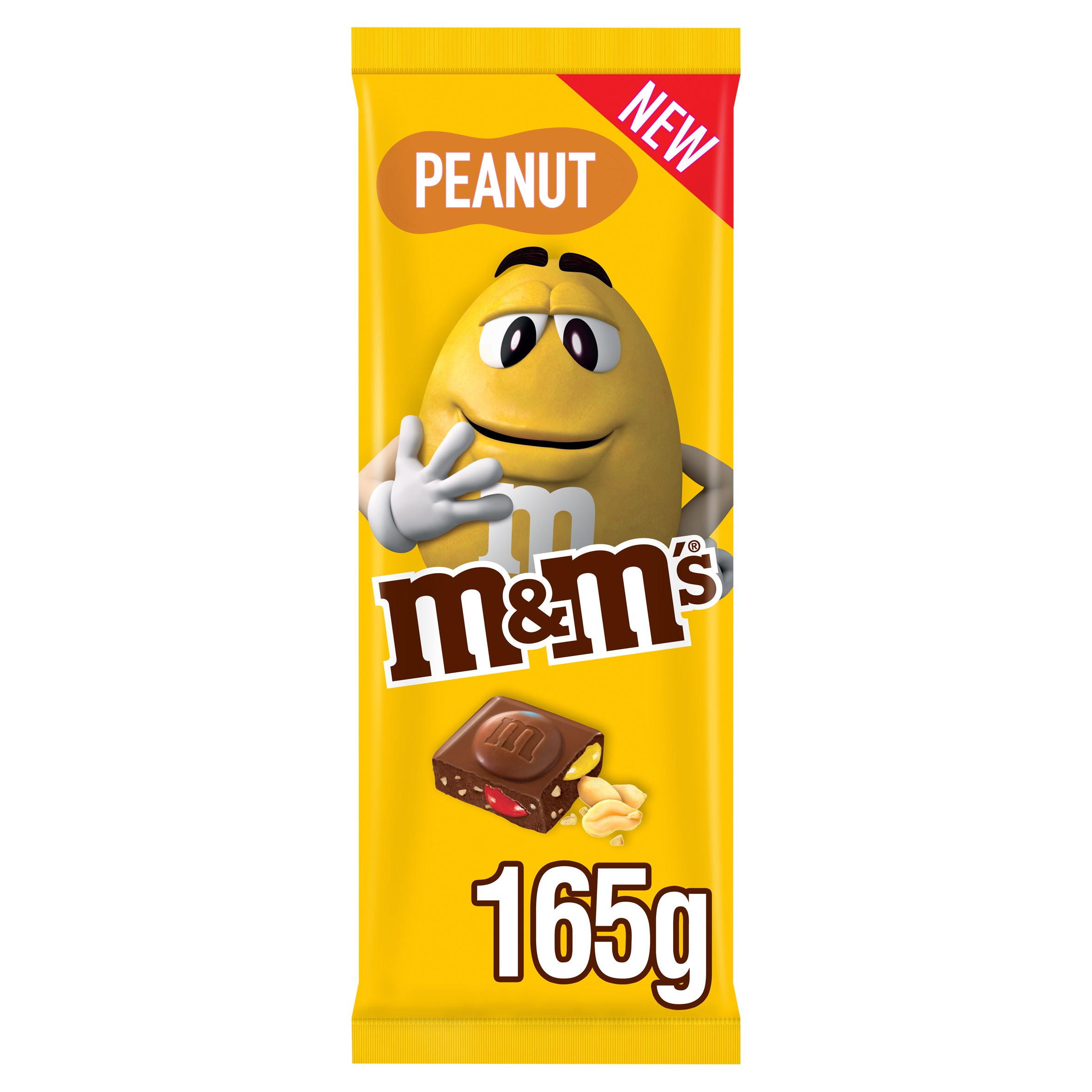 M&M's Peanut Block 165g | Single Chocolate Bars & Bags | Iceland Foods