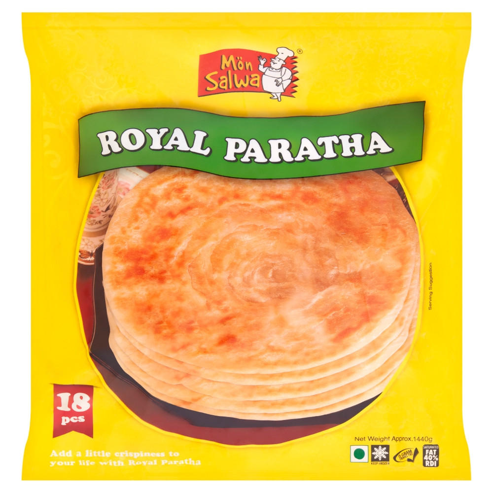 Mön Salwa 18 Royal Paratha 1440g | Iceland Foods