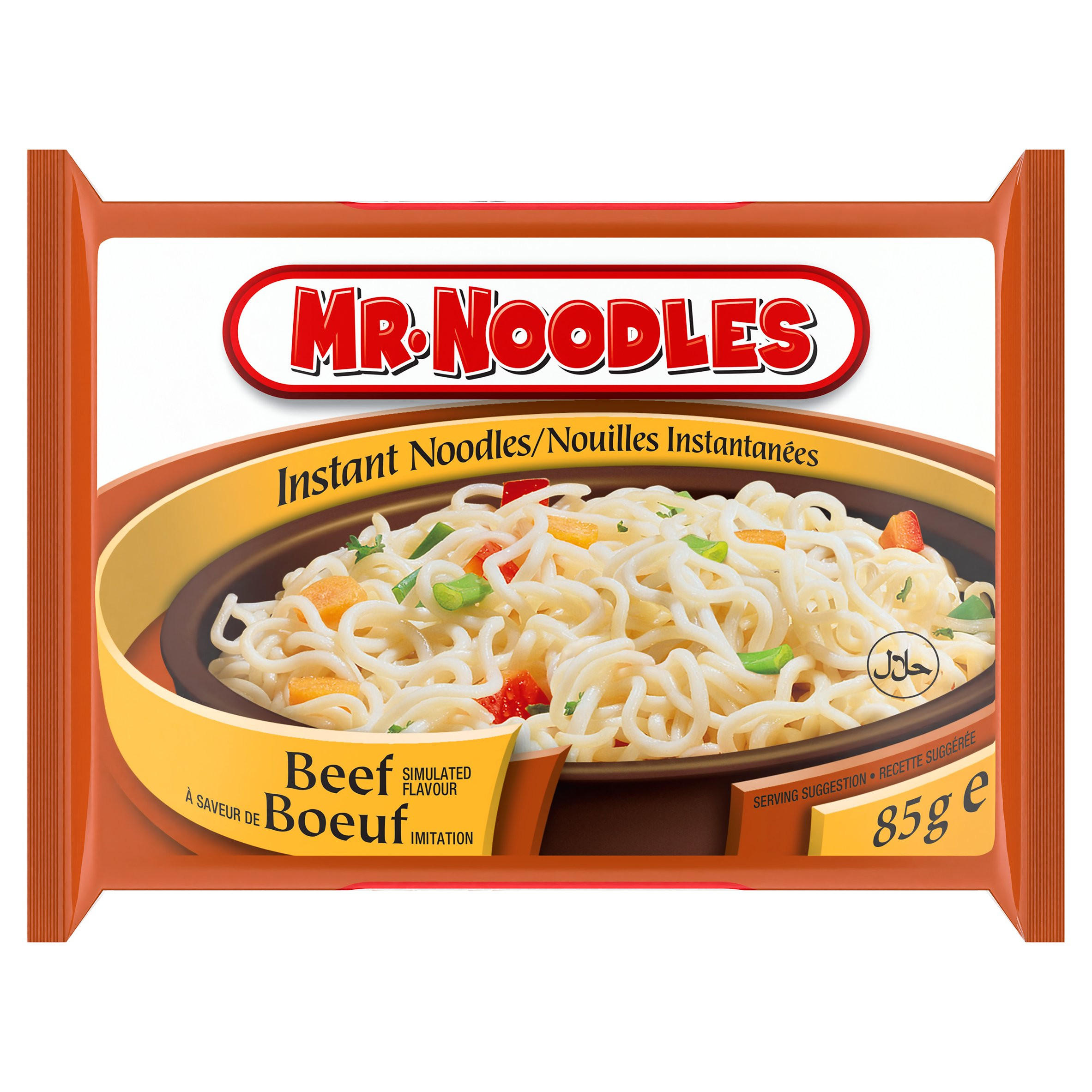 Mr. Noodles Instant Noodles Beef Flavour 85g | Noodles | Iceland Foods