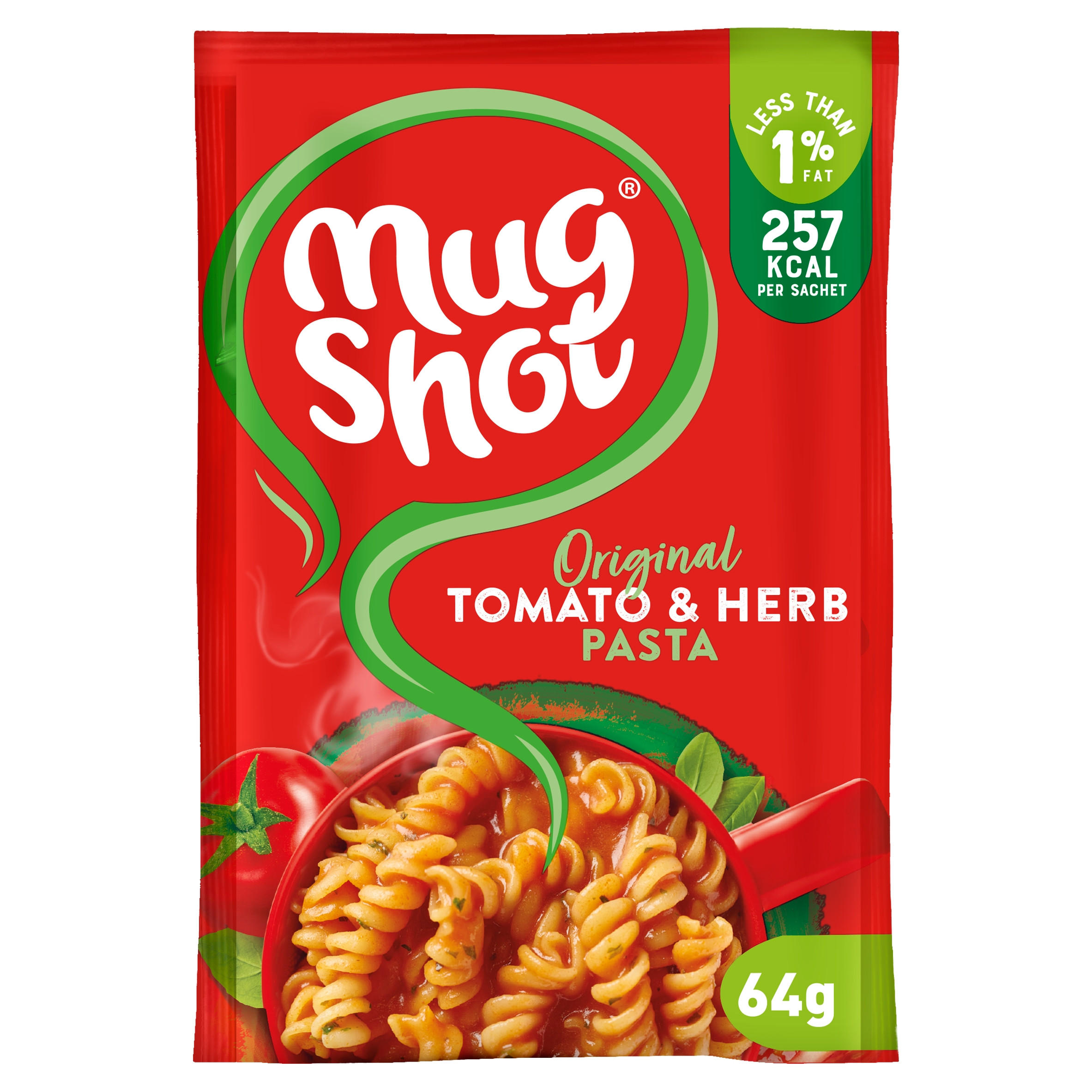 Mug Shot Original Tomato and Herb Pasta 64g | Pasta | Iceland Foods