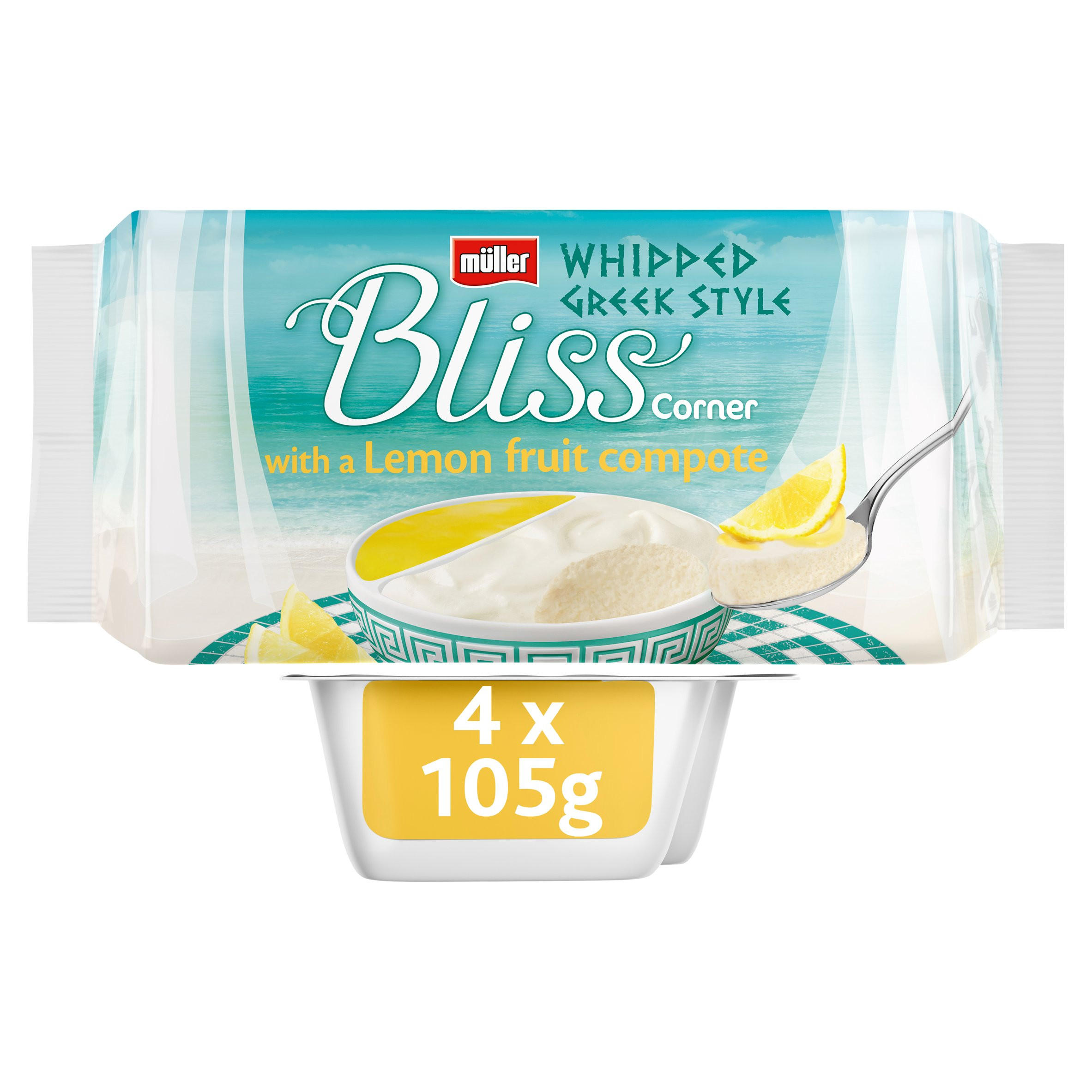 Müller Bliss Lemon Greek Style Whipped Yogurt | Yogurt | Iceland Foods