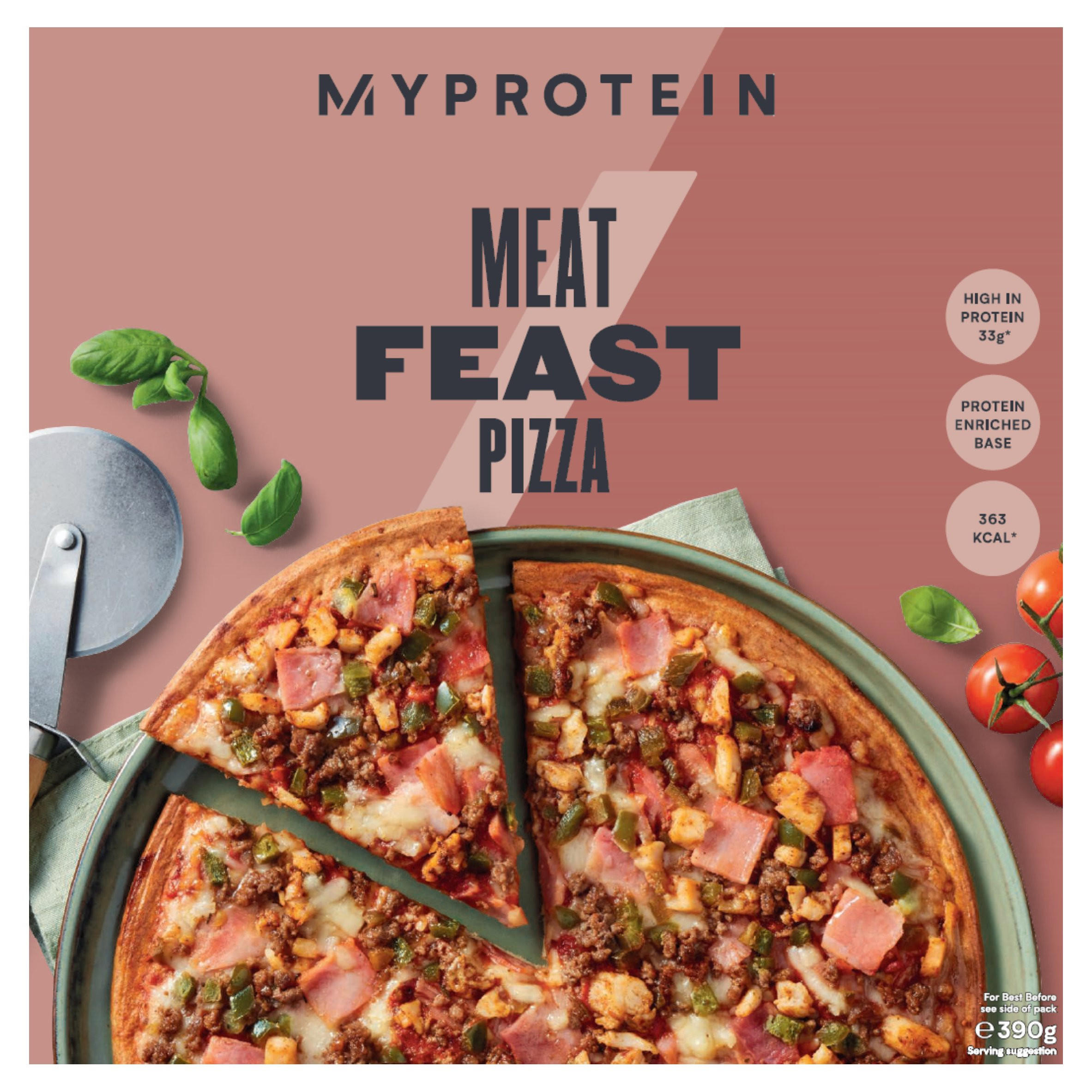 MyProtein Meat Feast Pizza 390g | Sharing Pizza | Iceland Foods