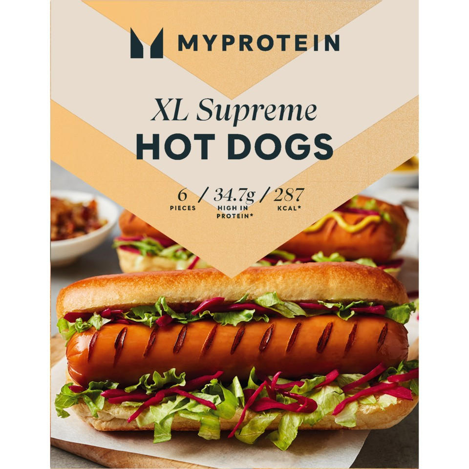 MyProtein XL Supreme Hot Dogs 500g | Iceland Foods