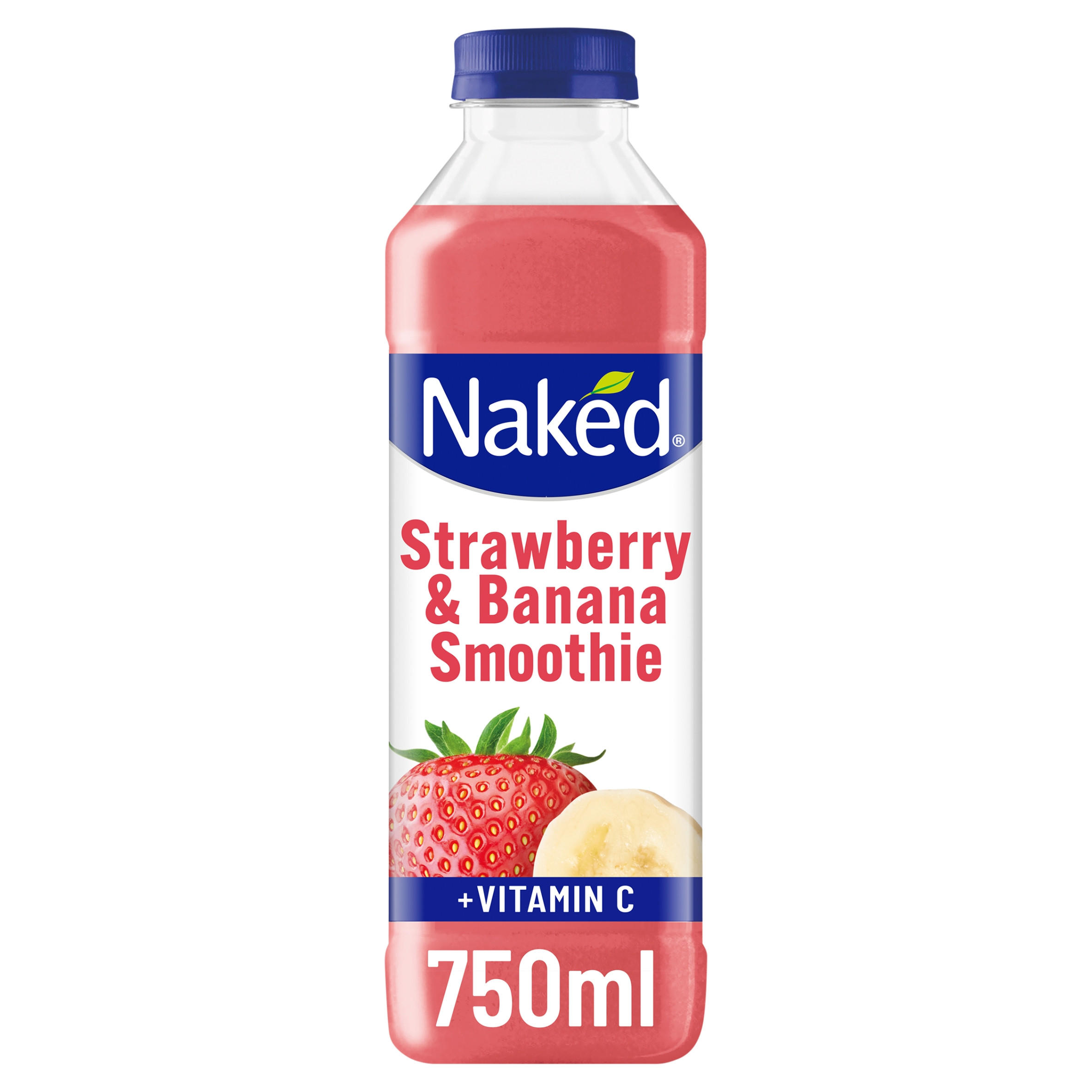 Naked Strawberry & Banana Smoothie 750ml | Smoothies | Iceland Foods
