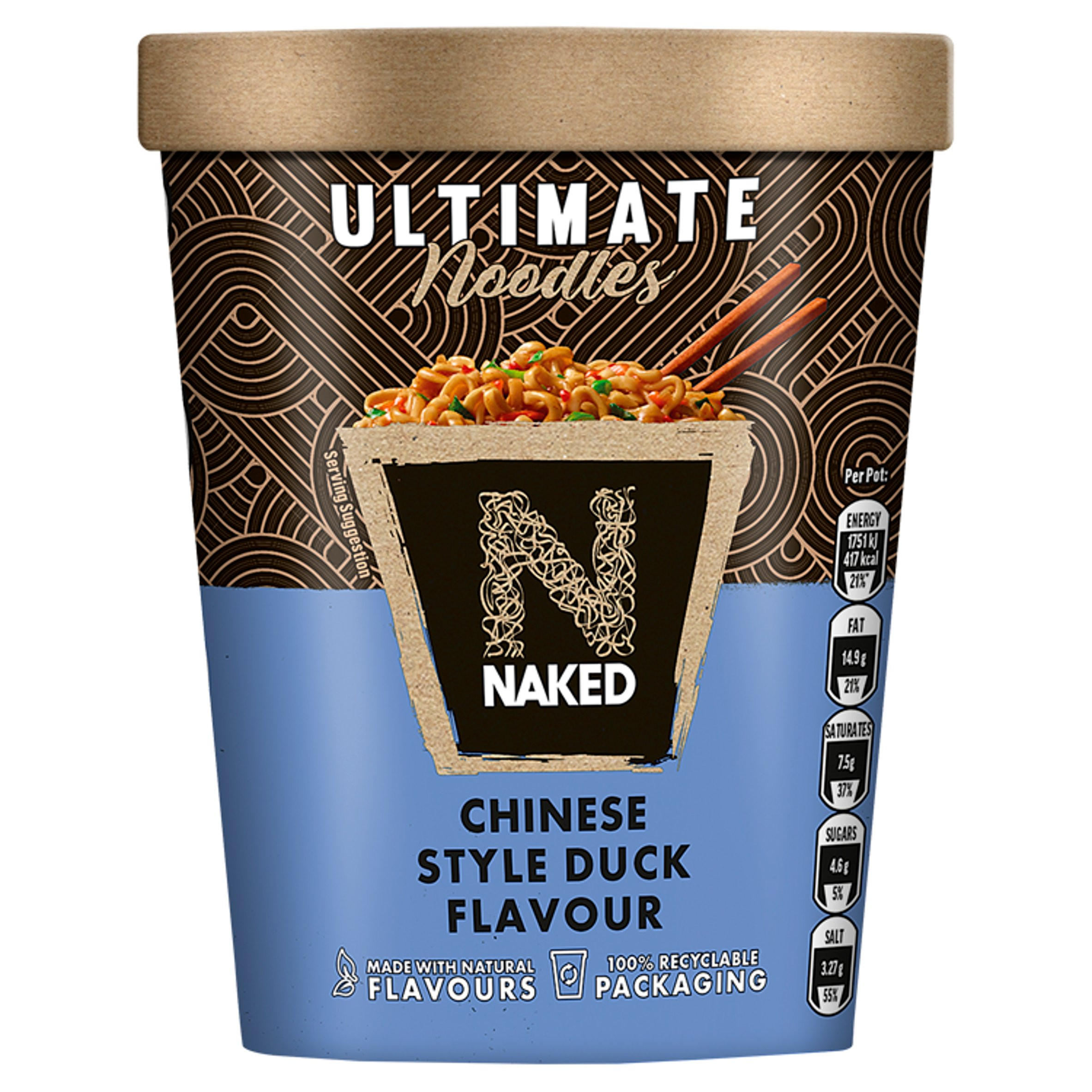 Naked Ultimate Noodles Chinese Style Duck Flavour 90g | Rice, Pasta ...