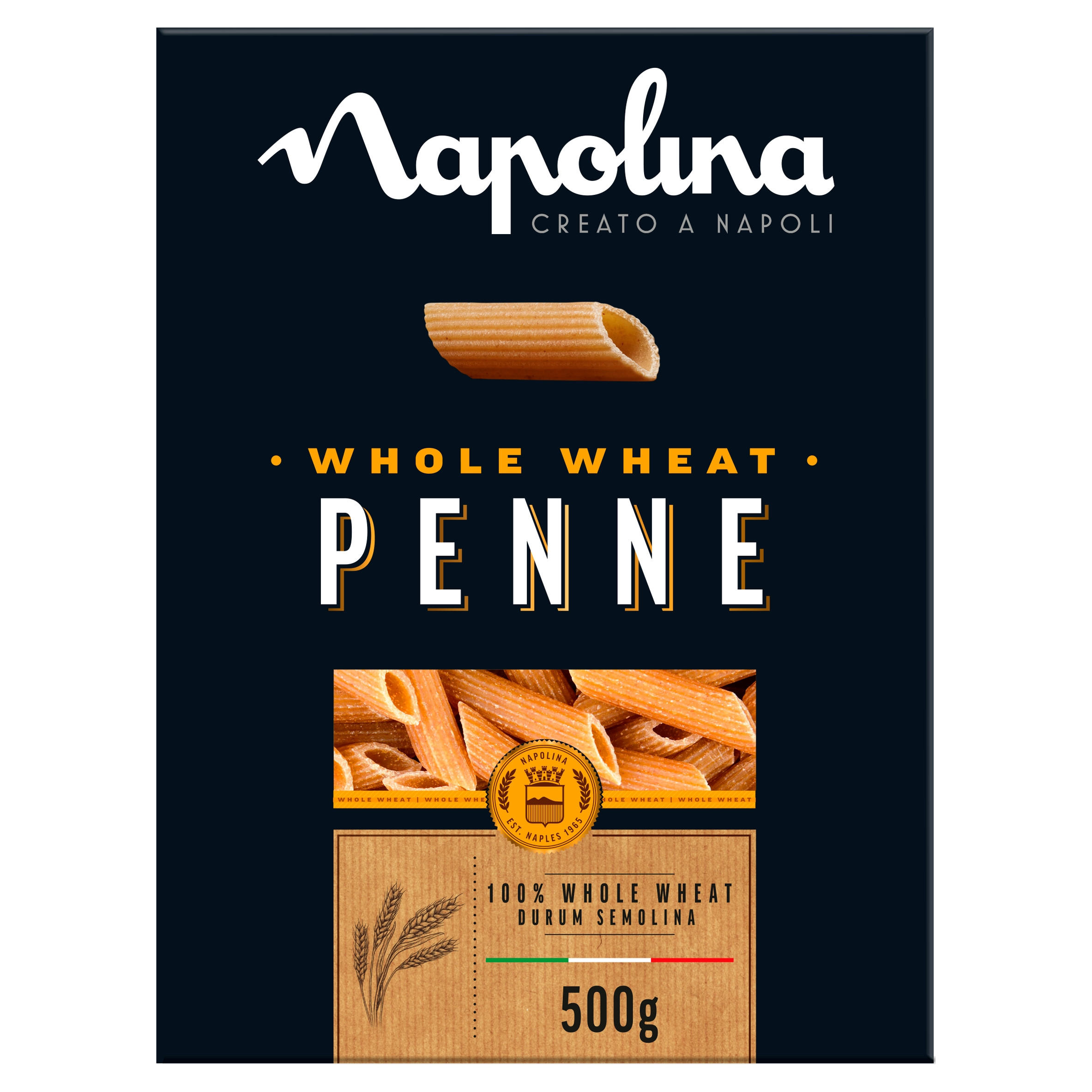 Napolina Whole Wheat Penne No. 328 Pasta 500g | Pasta | Iceland Foods