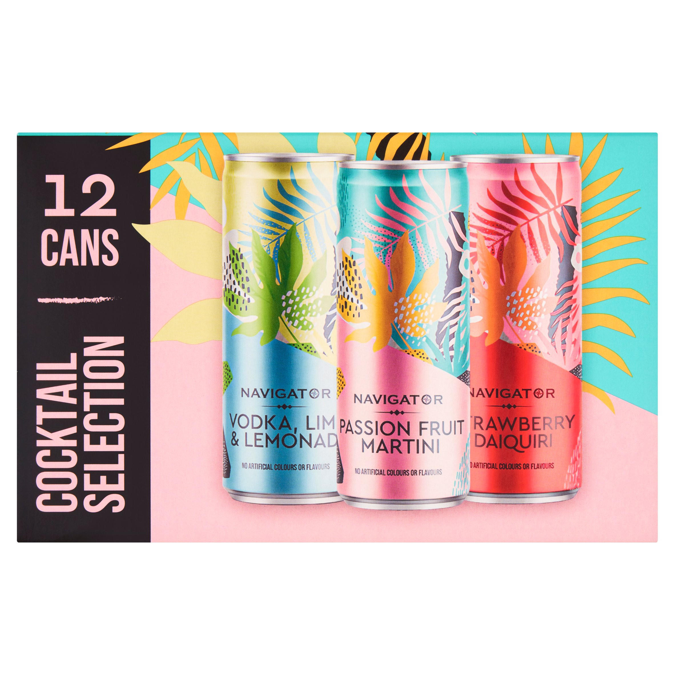 Navigator Cocktails Selection 12 x 250ml | Spirits & Pre-Mixed ...