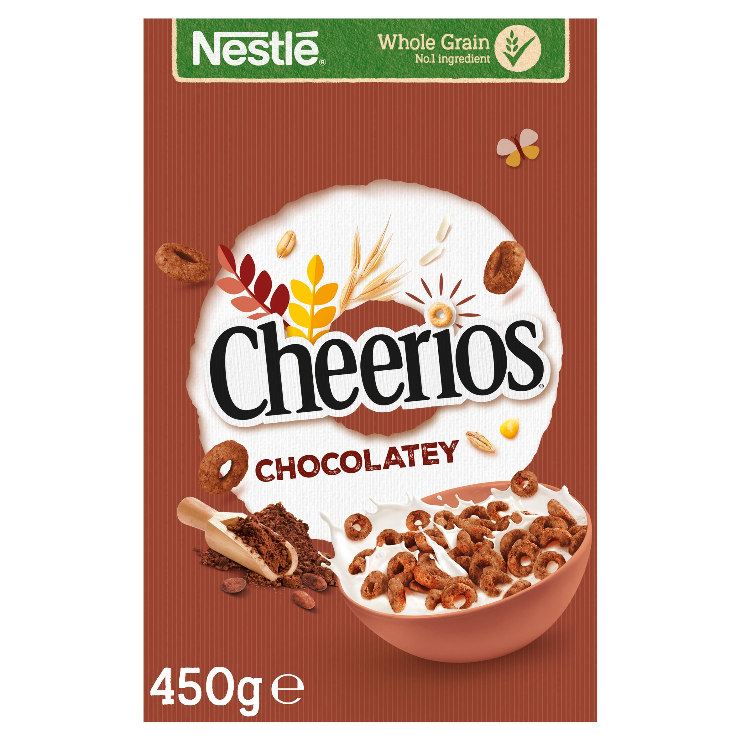 Nestle Cheerios Chocolatey Cereal 450g | Everyday & Family Cereal ...