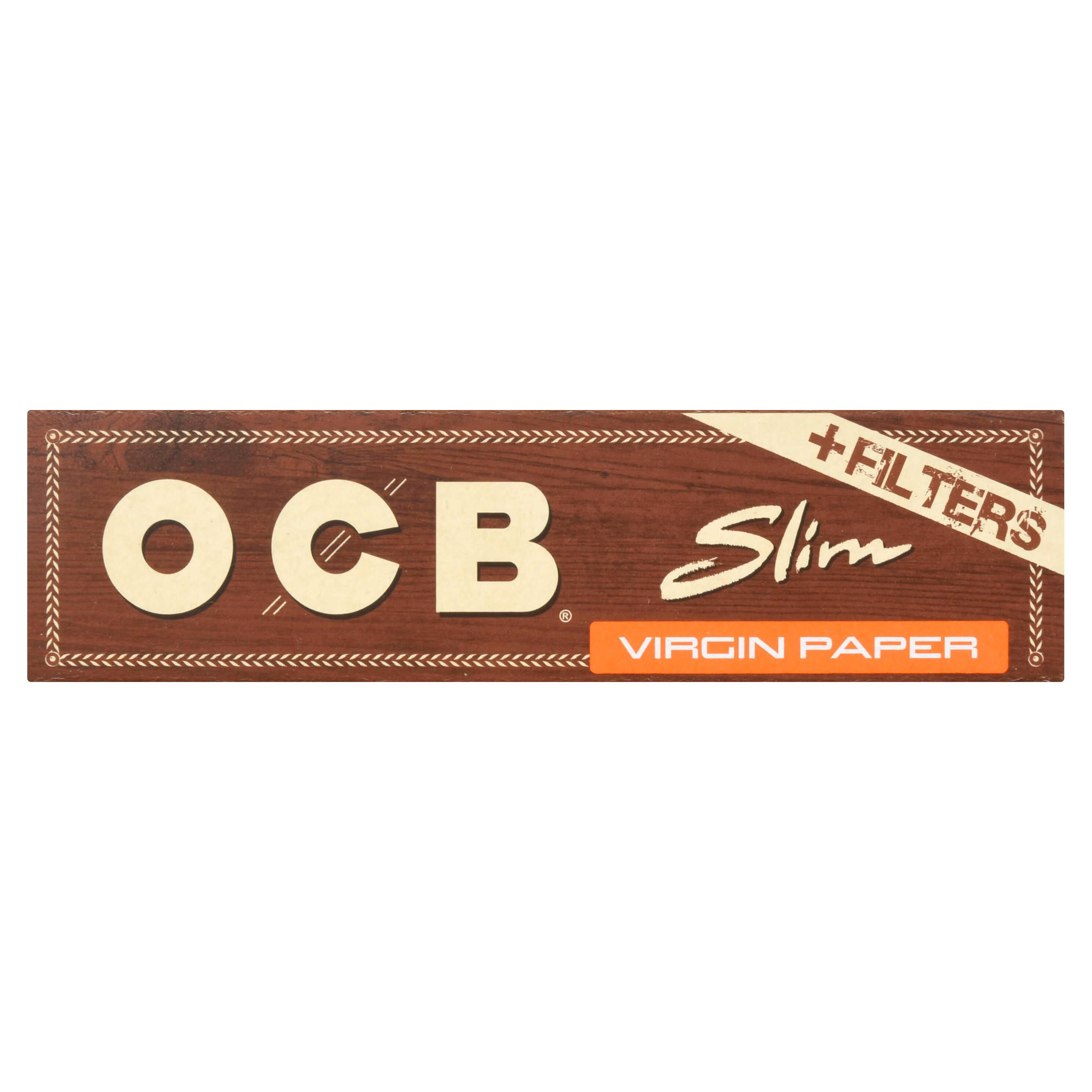 OCB 32 Unbleached Virgin Slim and Tips + Filters | Electronic ...