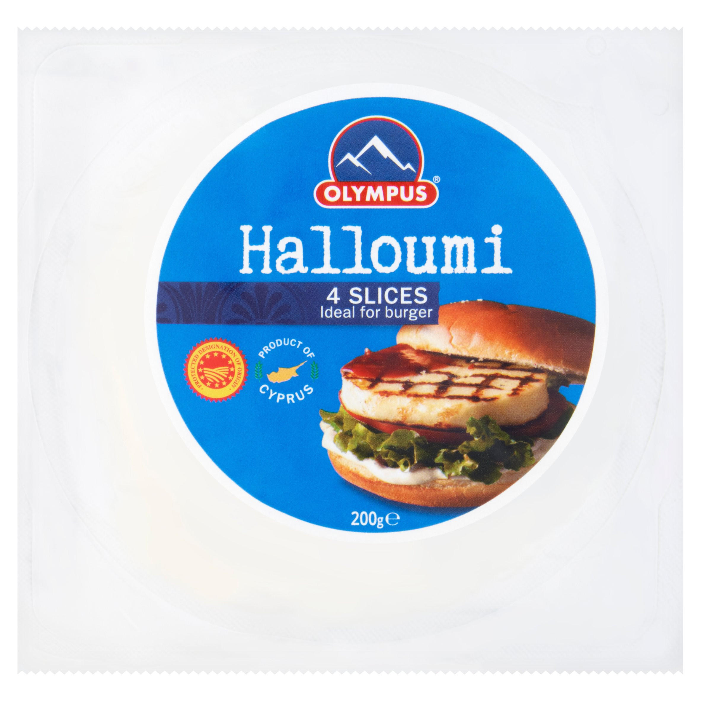 Olympus 4 Halloumi Slices 200g | Speciality Cheese | Iceland Foods