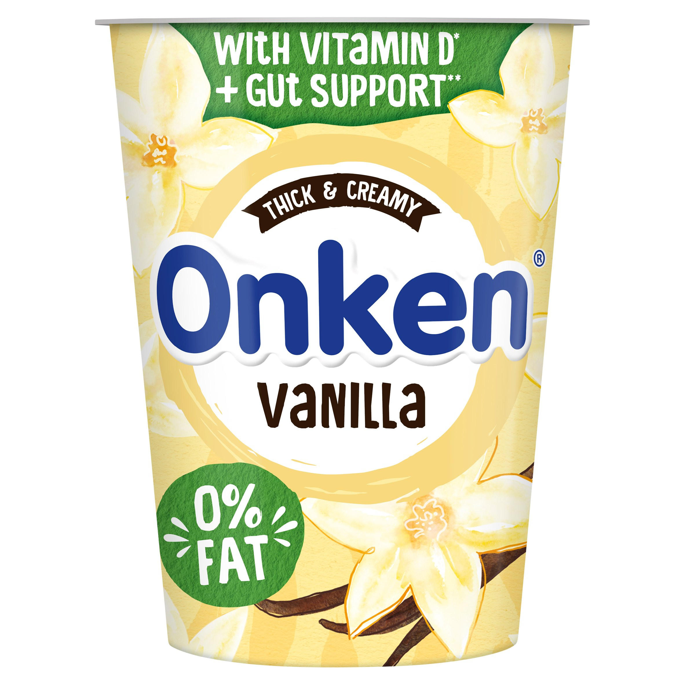 Onken 0% Fat Vanilla 450g | Iceland Foods