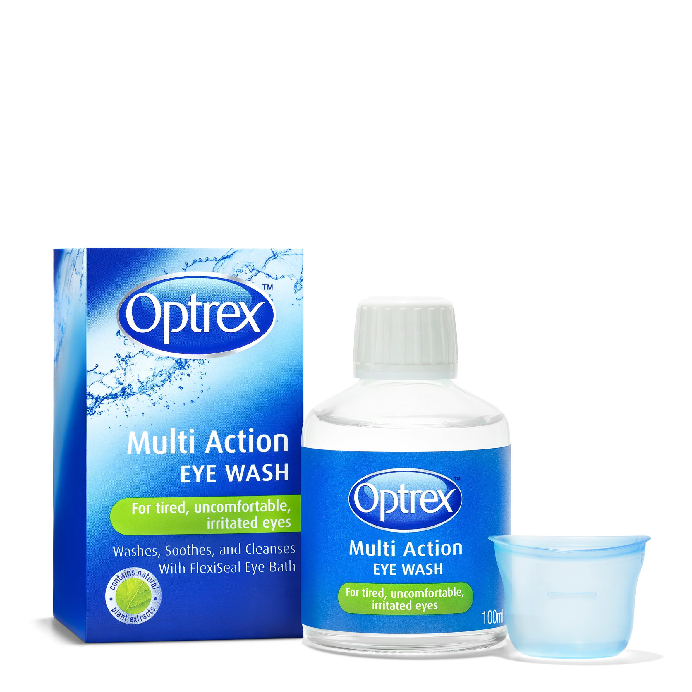 Optrex Multi Action Eye Wash 100ml | Medicines | Iceland Foods