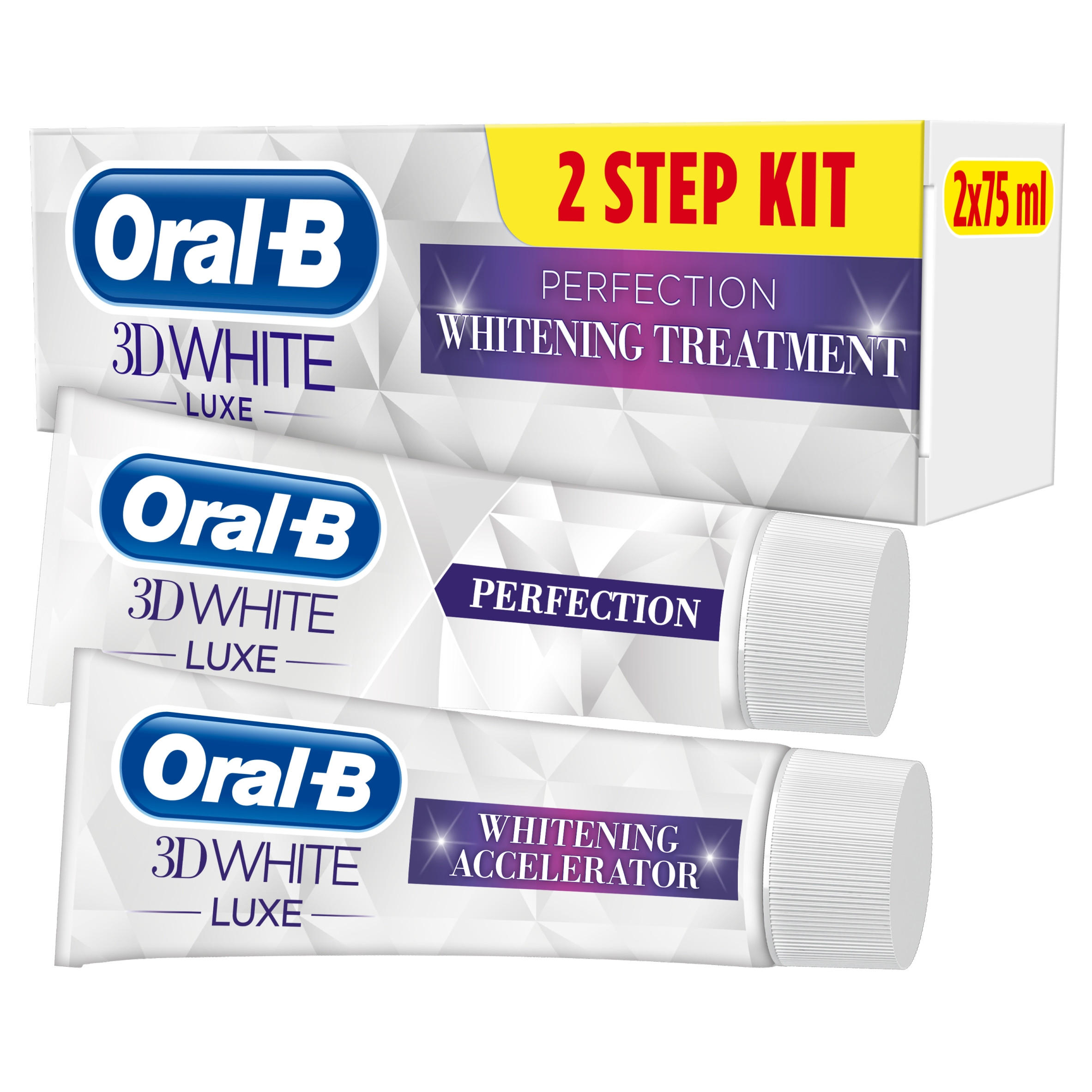 Oral-B 3DWhite Luxe Perfection Toothpaste 2x75ml | Dental Care ...