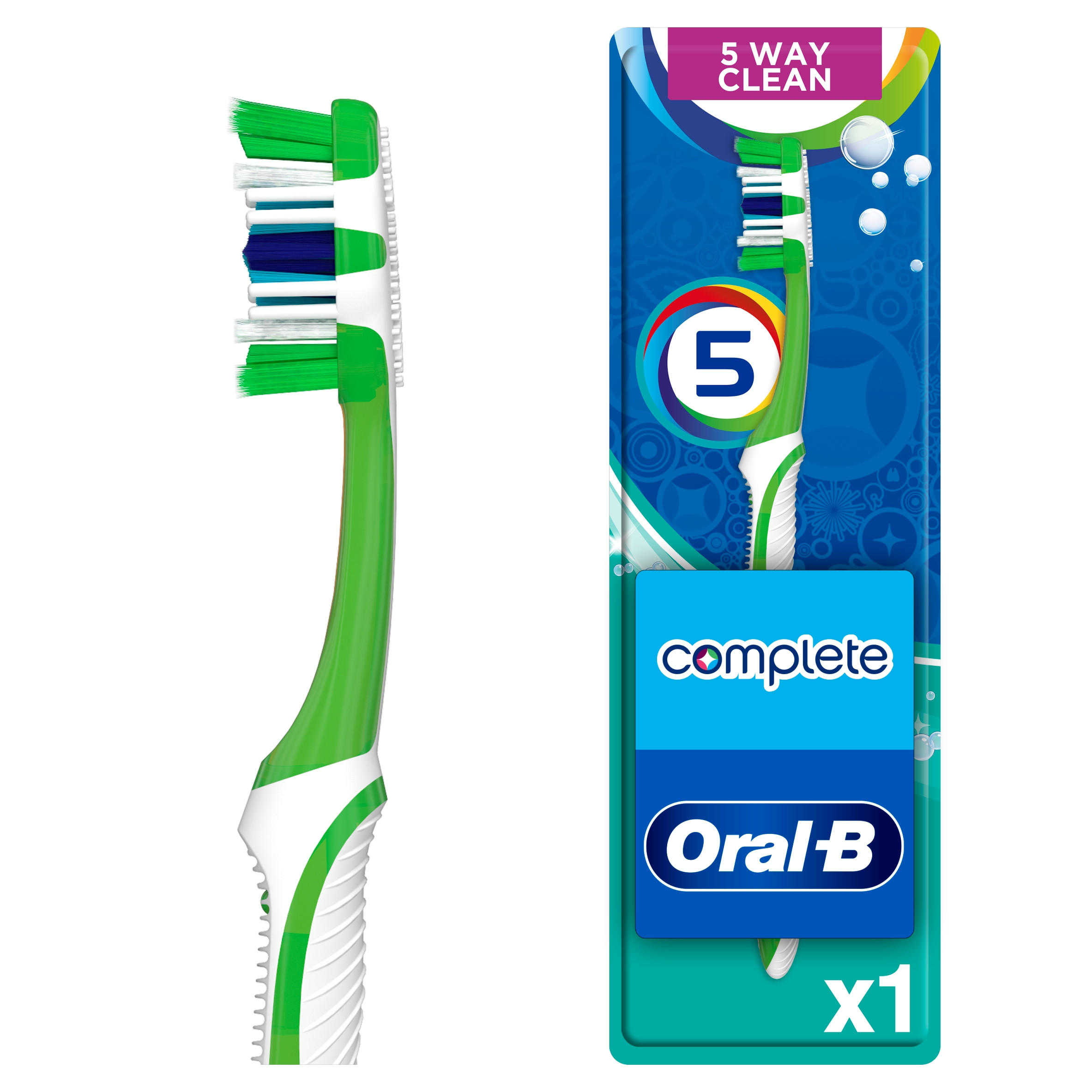 Oral-B Complete 5 Way Clean Toothbrush | Dental Care | Iceland Foods