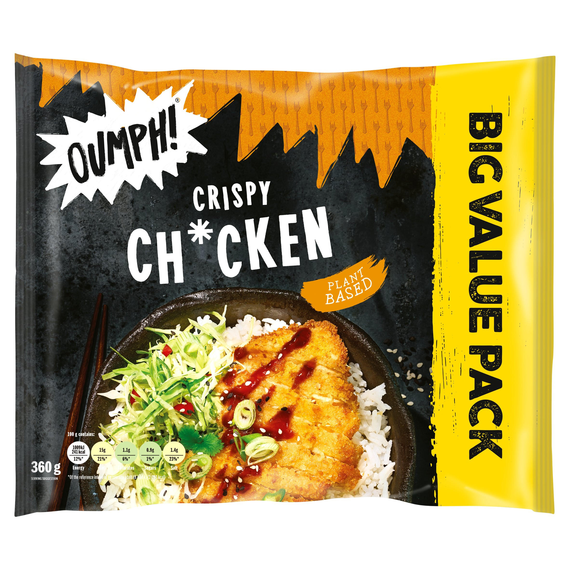 Oumph! Crispy Chicken 360g | Vegan | Iceland Foods