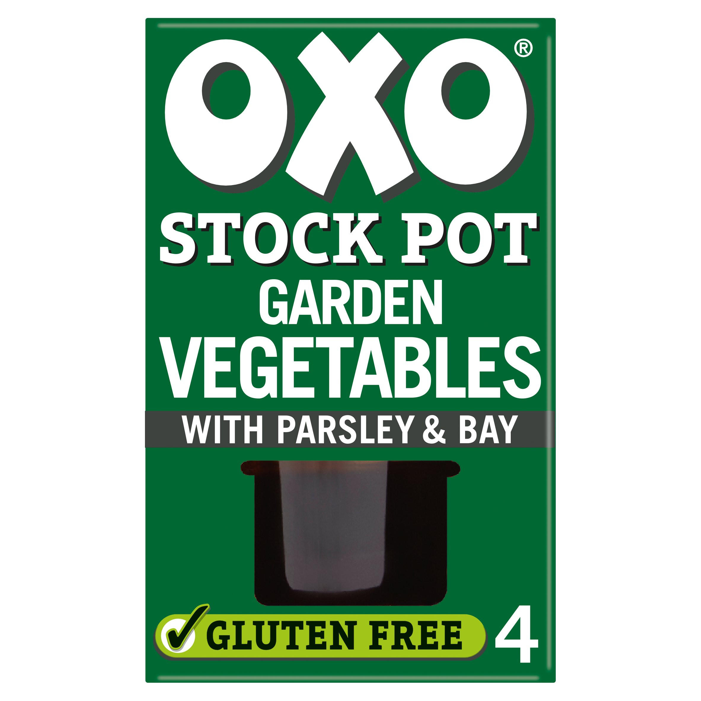OXO Vegetable Stock Pots 4 x 20g | Gravy, Stock Cubes & Stuffing ...