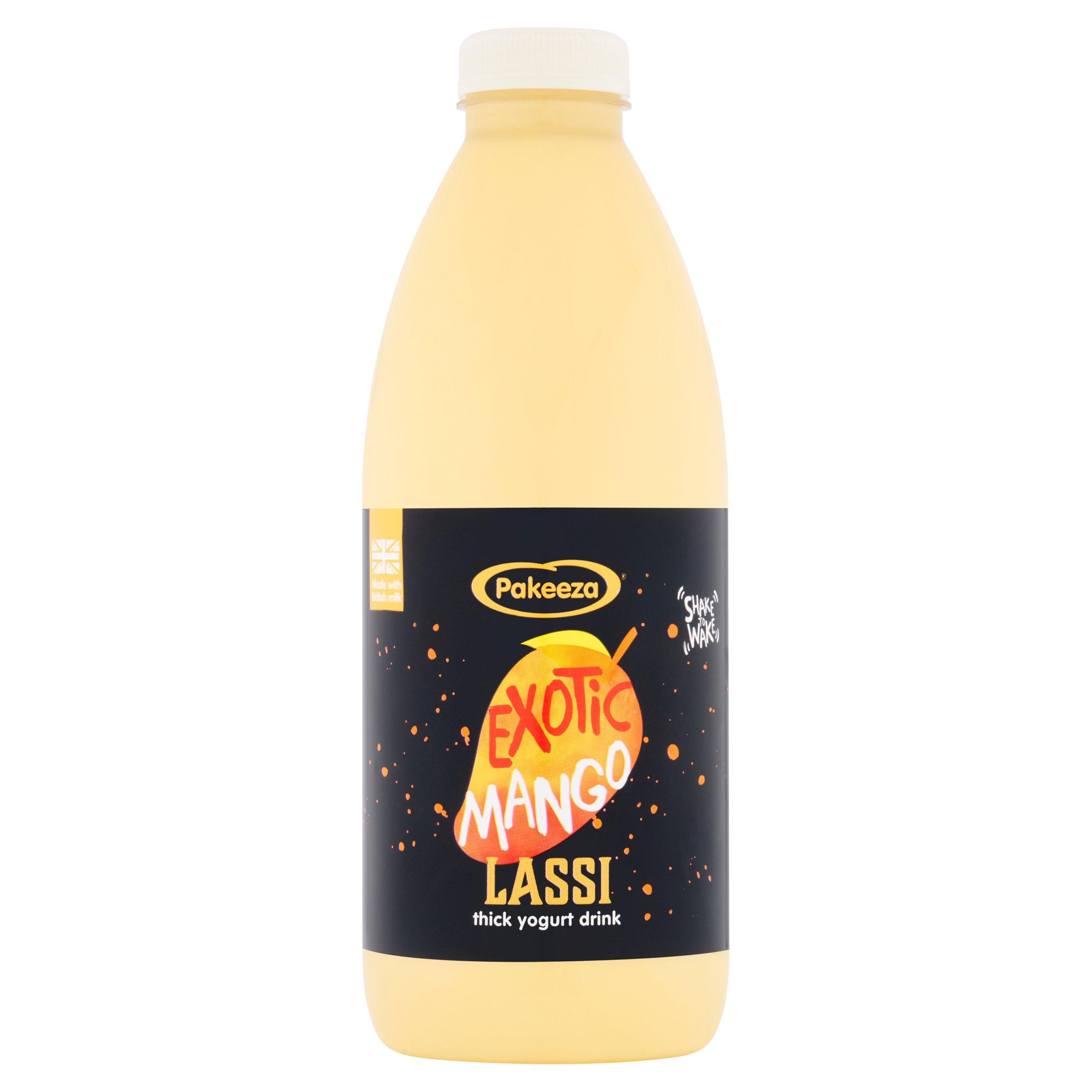 Pakeeza Exotic Mango Lassi Thick Yogurt Drink 1kg | Yogurt Drinks ...