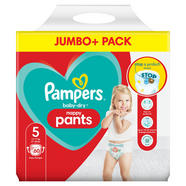 Pampers Baby Dry Nappy Pants Size 5 60 Nappies 12kg 17kg Jumbo Pack