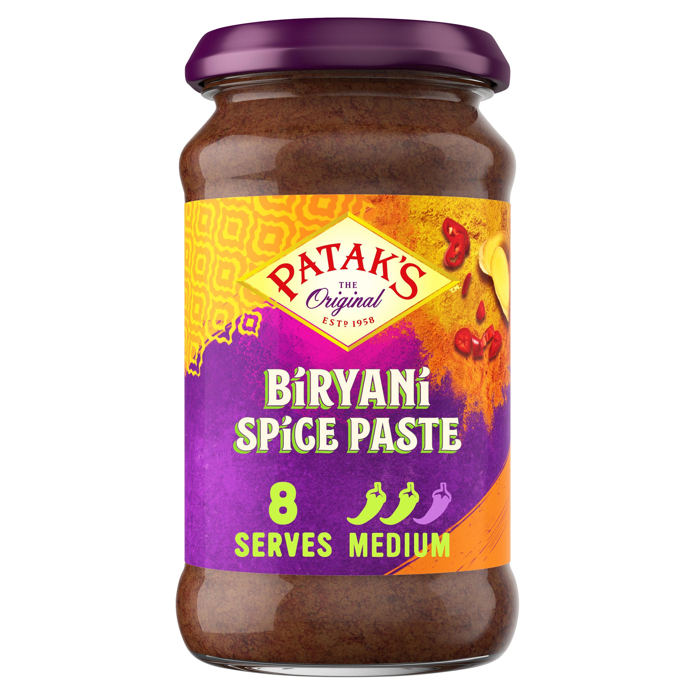 Patak's Biryani Spice Paste 283g | Indian and Curry Sauces | Iceland Foods