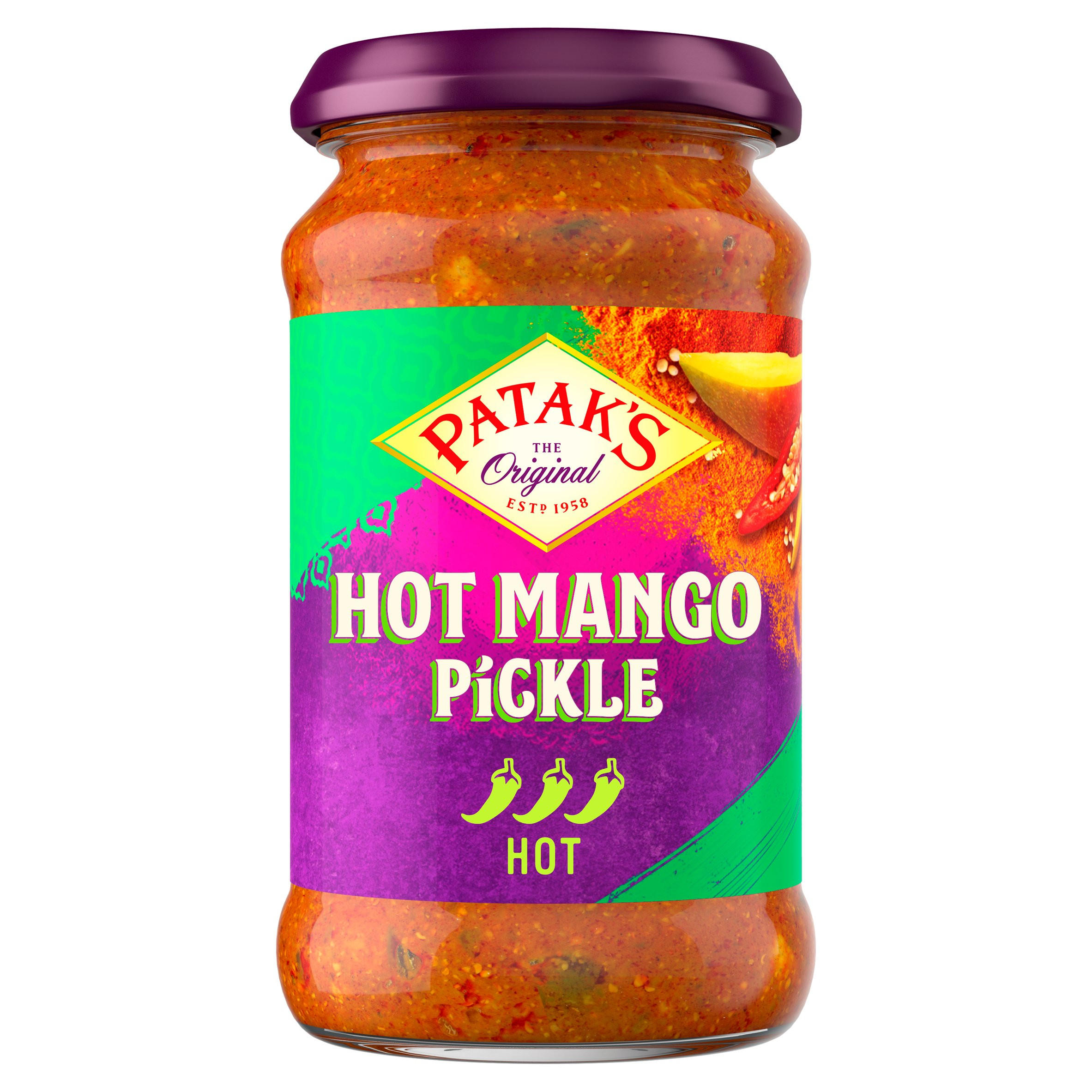 Patak's Hot Mango Pickle 283g | Pickles & Chutneys | Iceland Foods