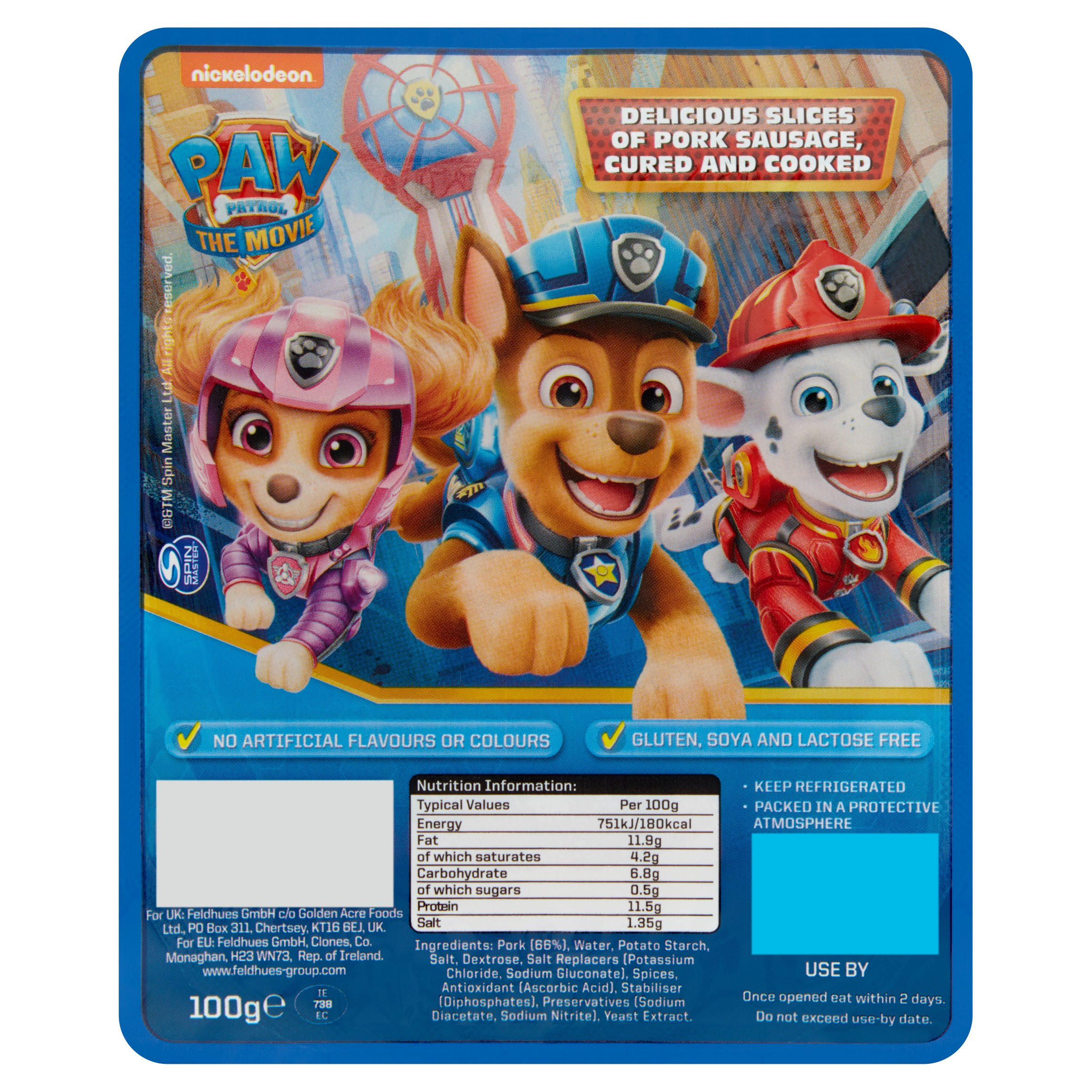 Paw Patrol 100g | Ham | Iceland Foods