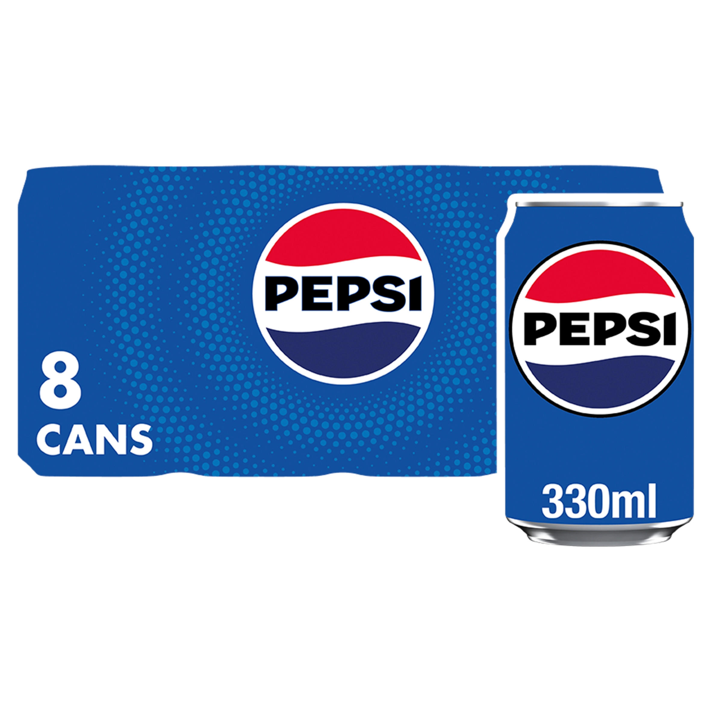 Pepsi 8 x 330ml | Cola | Iceland Foods