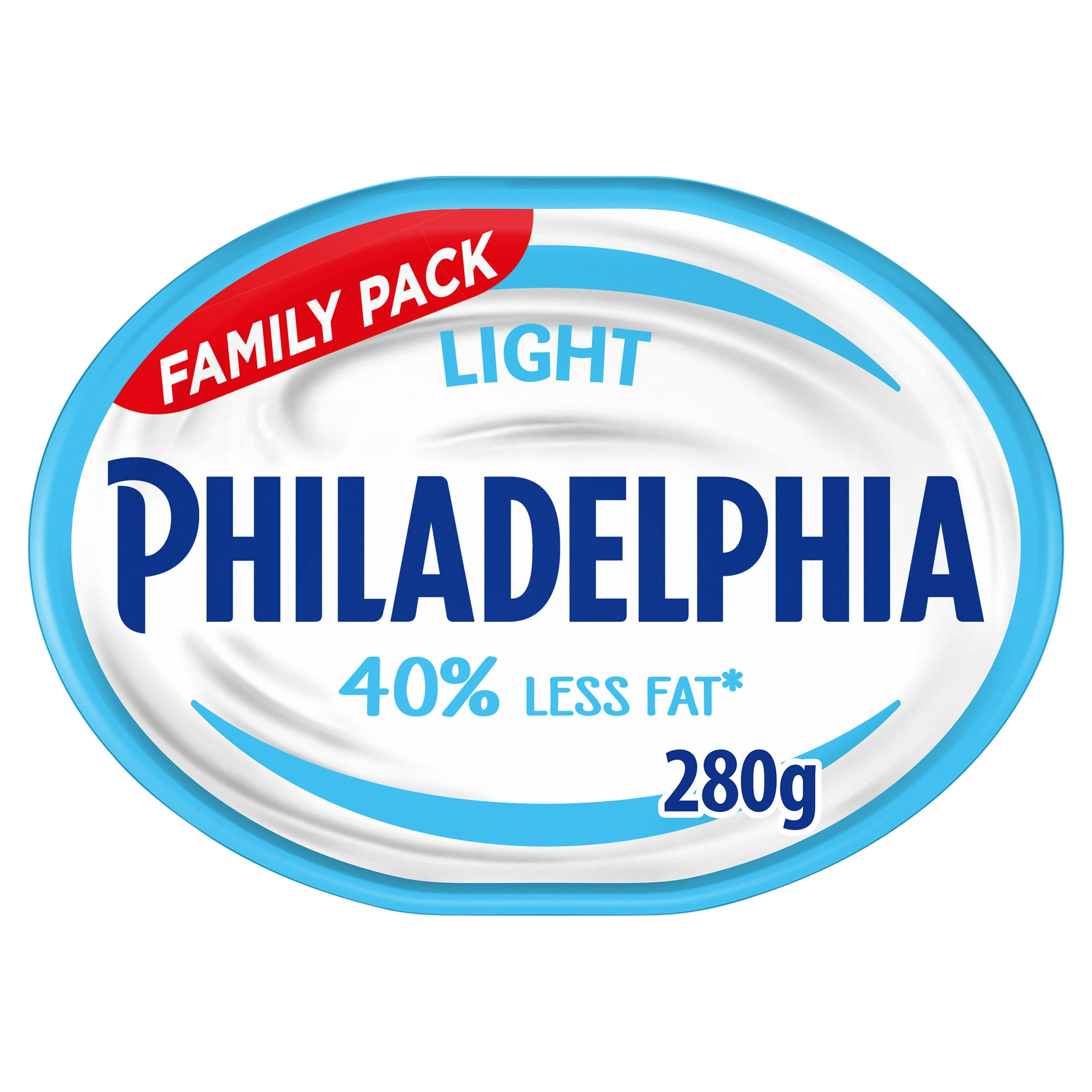 Philadelphia Light Family Pack 280g | Low Fat Cheese | Iceland Foods