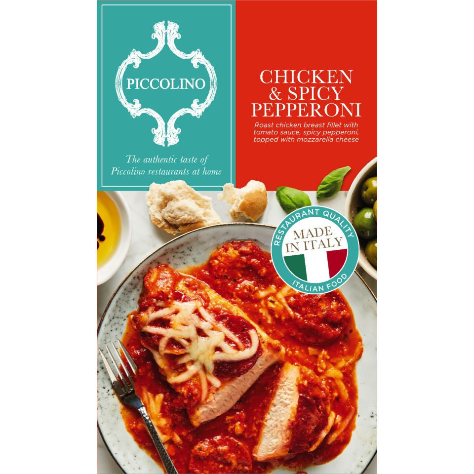 Piccolino Chicken & Spicy Pepperoni 300g | Italian | Iceland Foods
