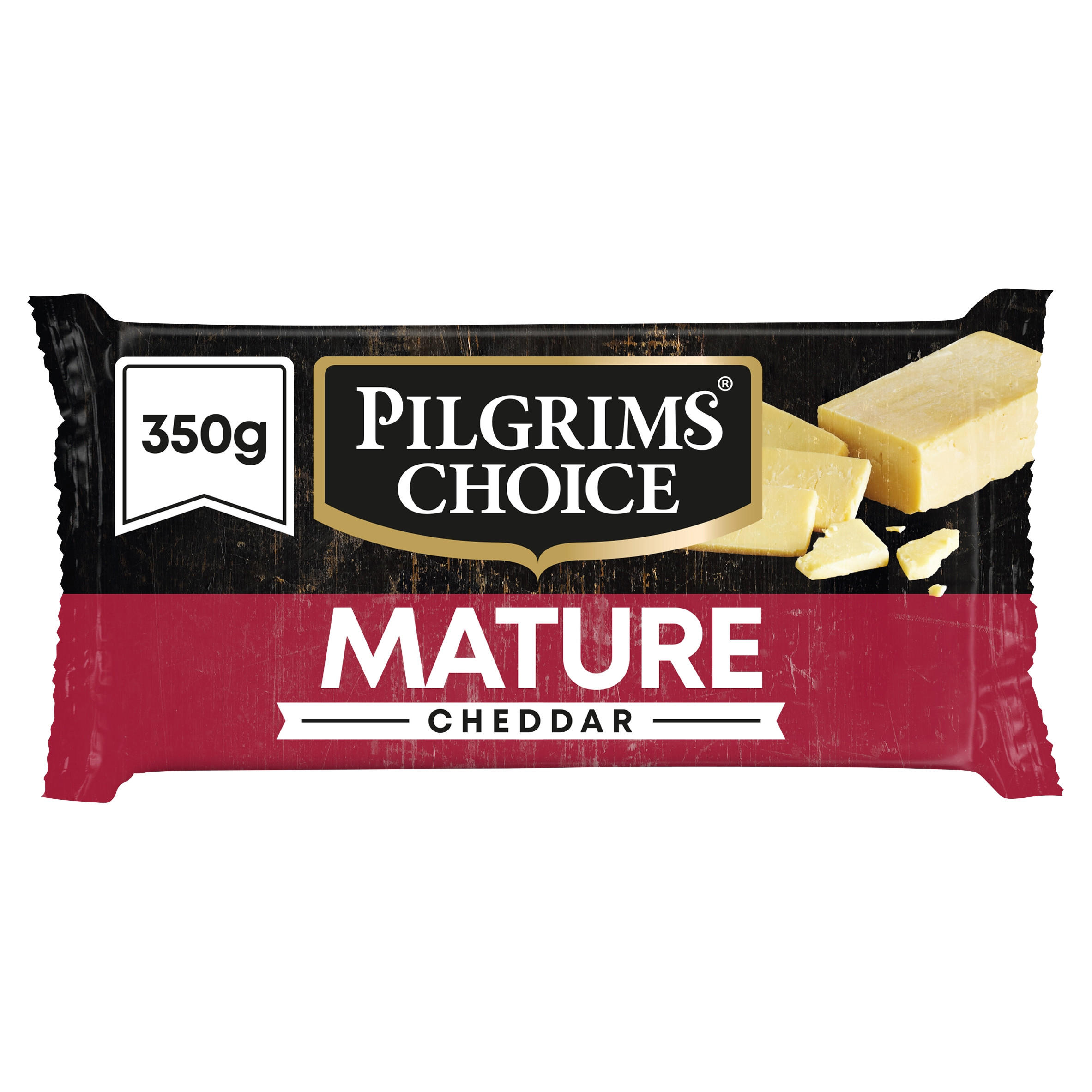 Pilgrims Choice Mature Cheddar 350g | Cheddar Cheese | Iceland Foods