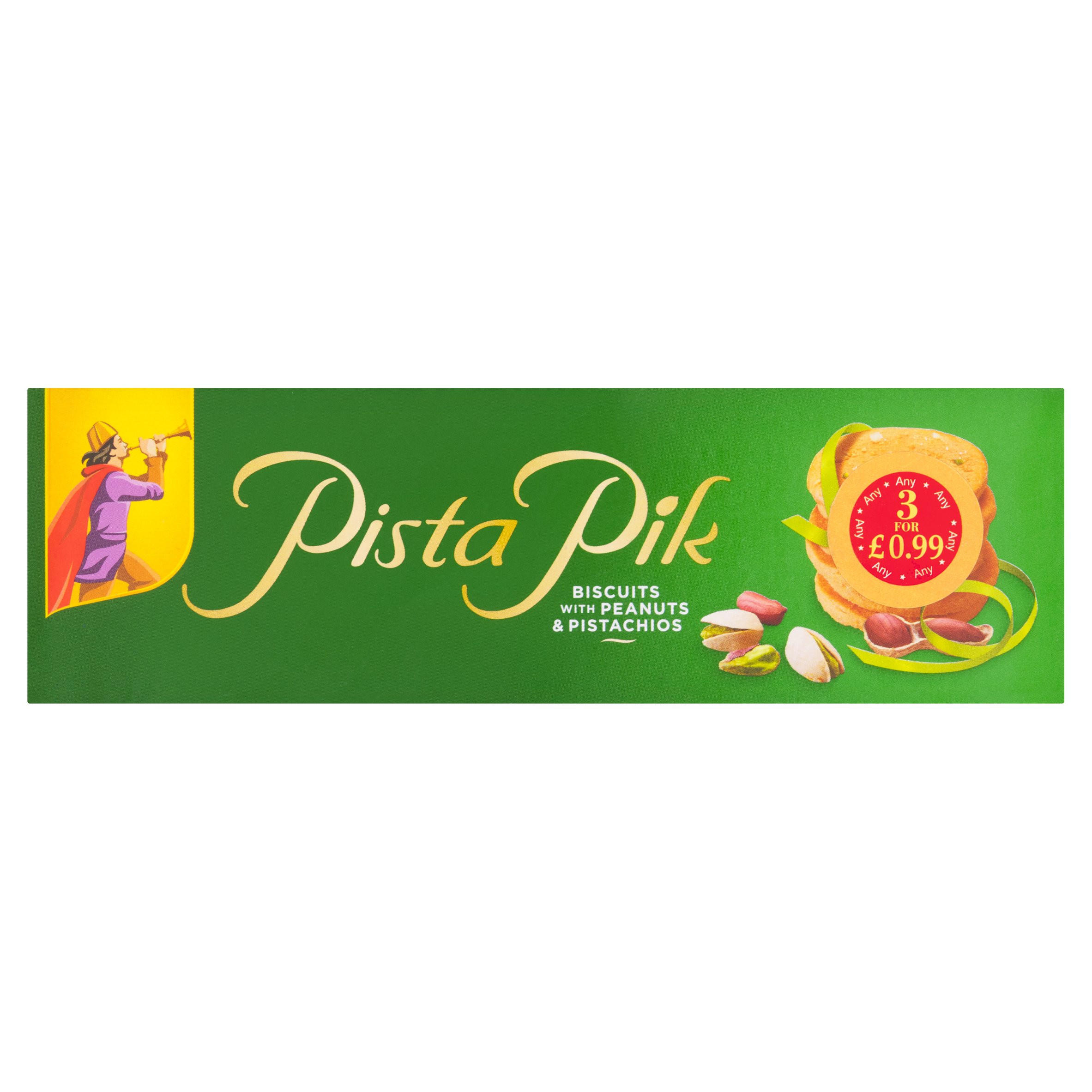 Pista Pik Biscuits with Peanuts & Pistachios 118.3g | Sweet Biscuits ...