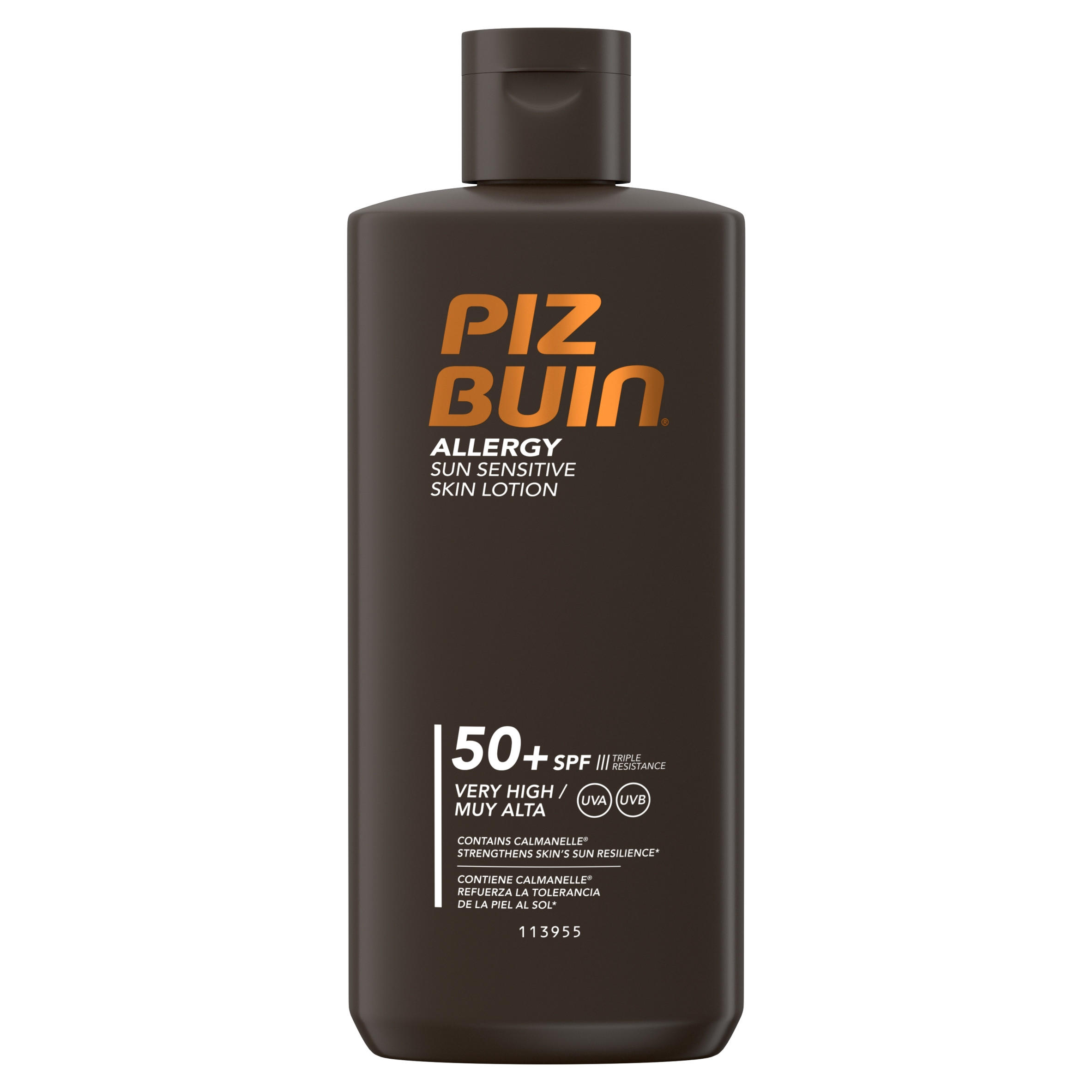 Piz Buin Allergy Sensitive Skin Sun Cream SPF50+ Moisturiser 200ml ...