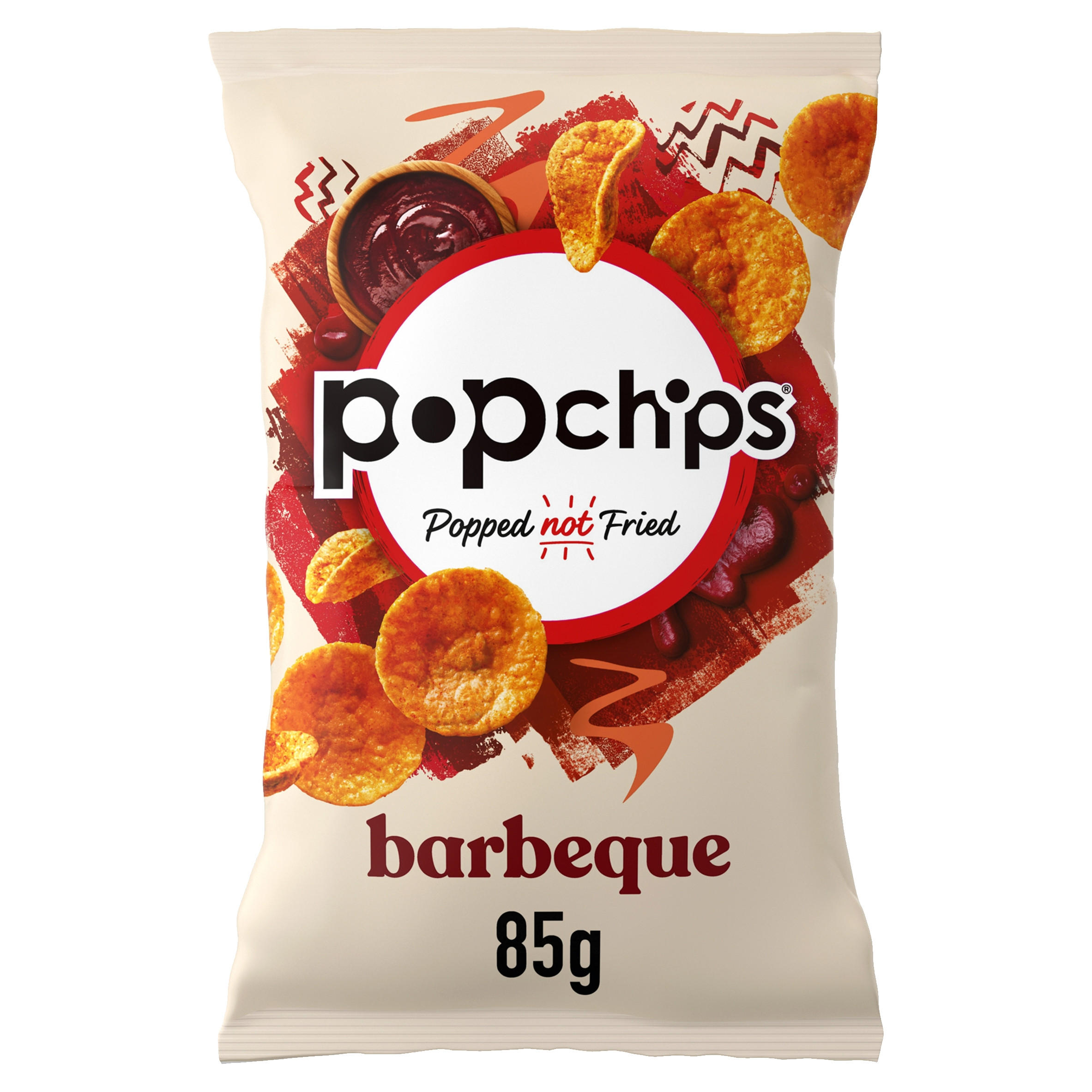 popchips Barbeque Sharing Crisps 85g | Sharing Crisps | Iceland Foods
