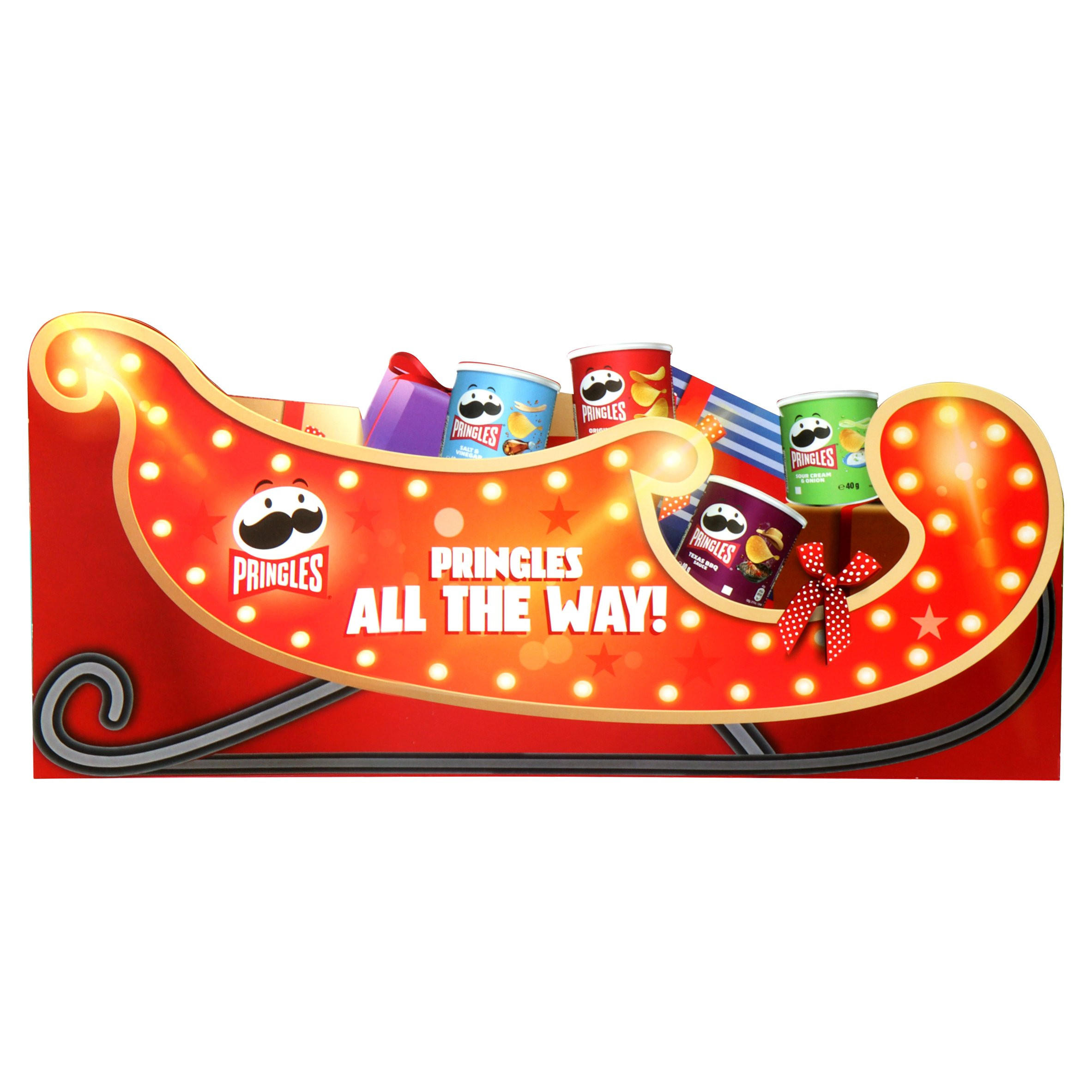 Pringles All the Way! 4 x 40g (160g) | Sharing Crisps | Iceland Foods