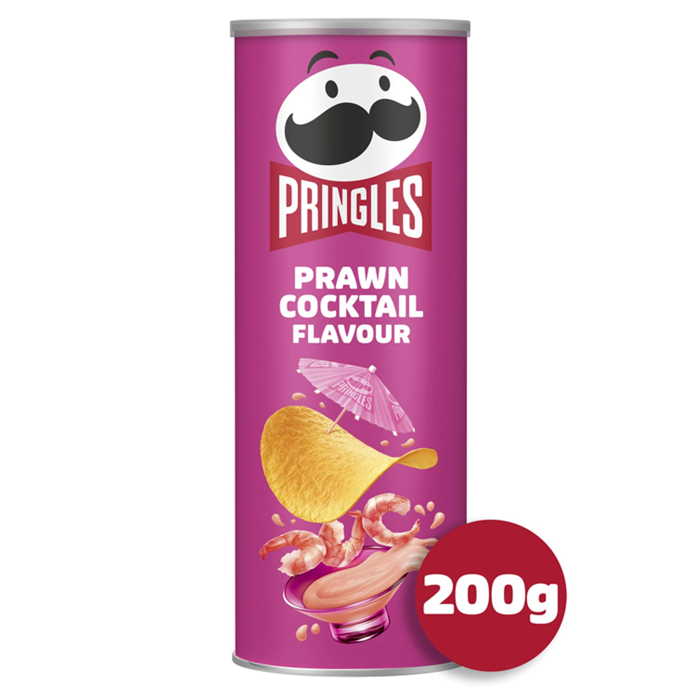 Pringles Prawn Cocktail Flavour 200g | Sharing Crisps | Iceland Foods