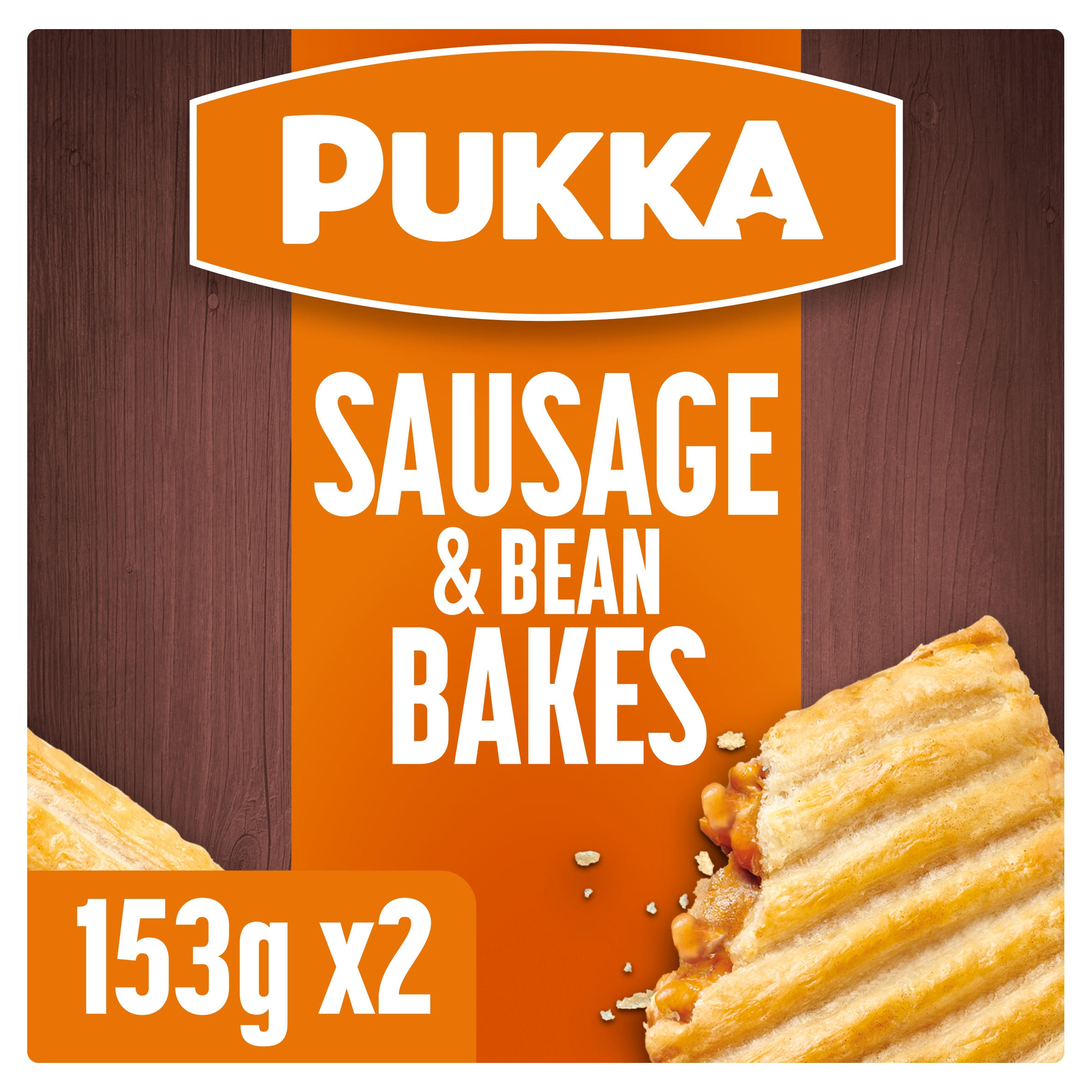 PUKKA Sausage & Bean Bakes 306g | Pasties, Quiche & Sausage Rolls ...