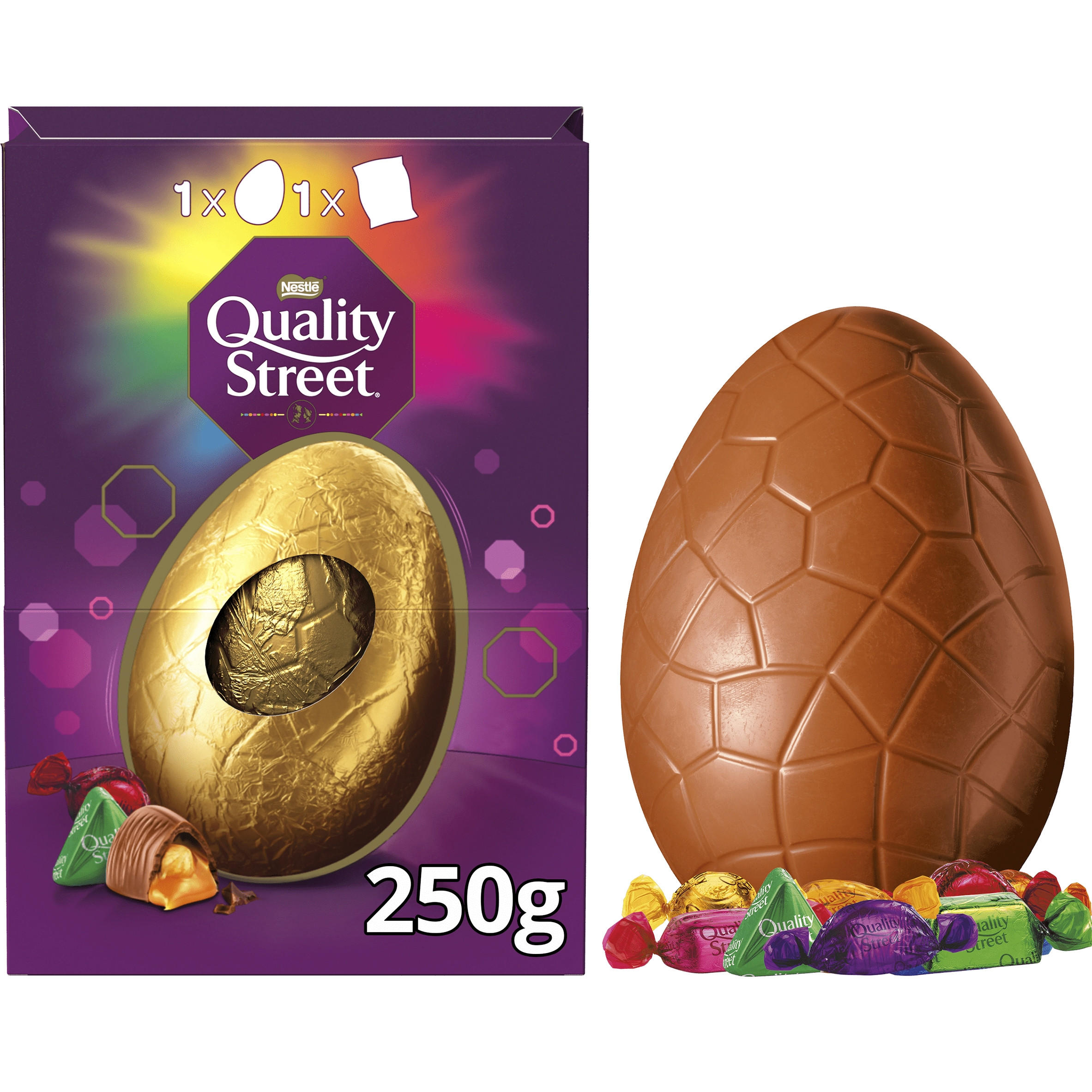 Quality Street Milk Chocolate Giant Easter Egg 250g | Easter Eggs | Iceland Foods