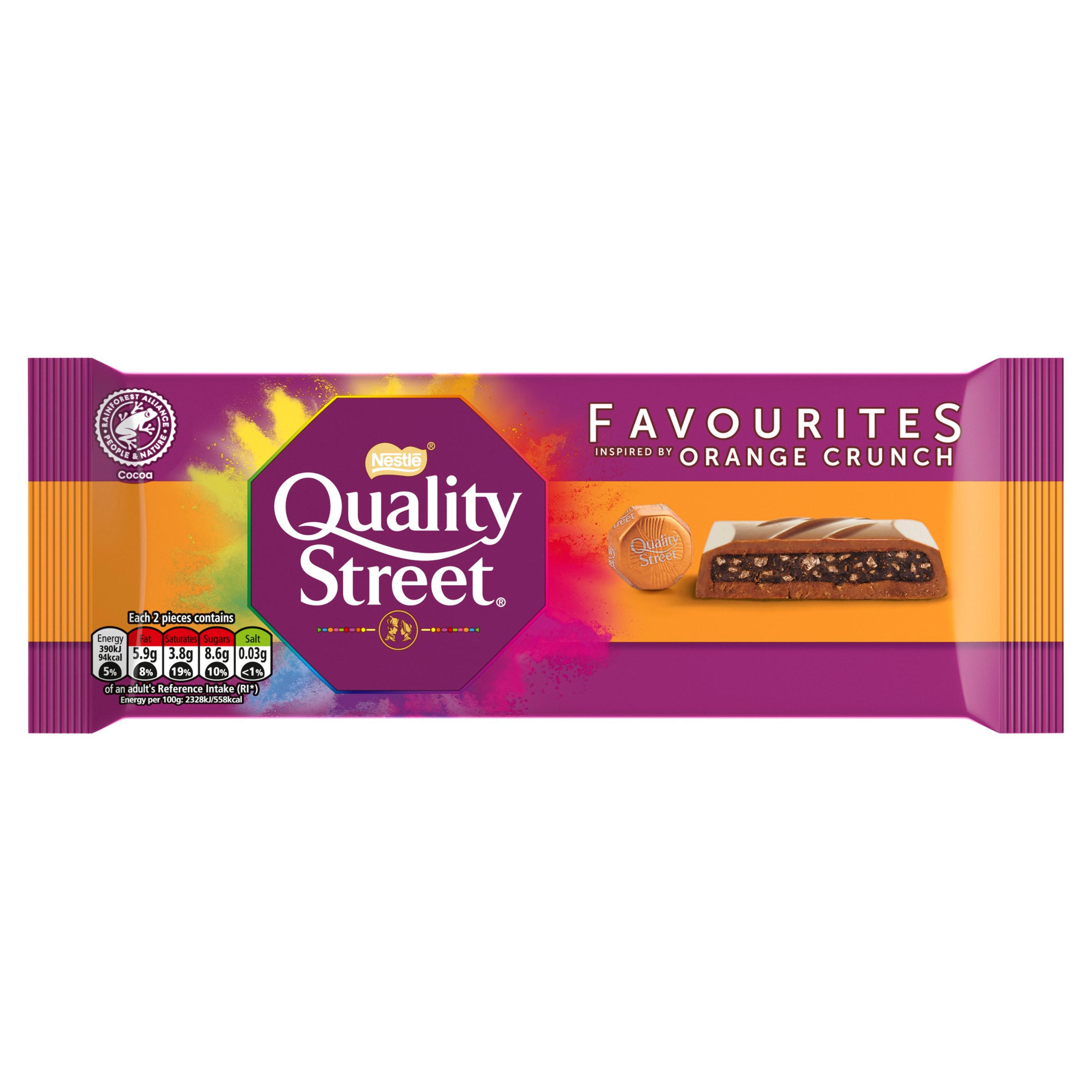 Quality Street Favourites Orange Crunch 84g | Iceland Foods