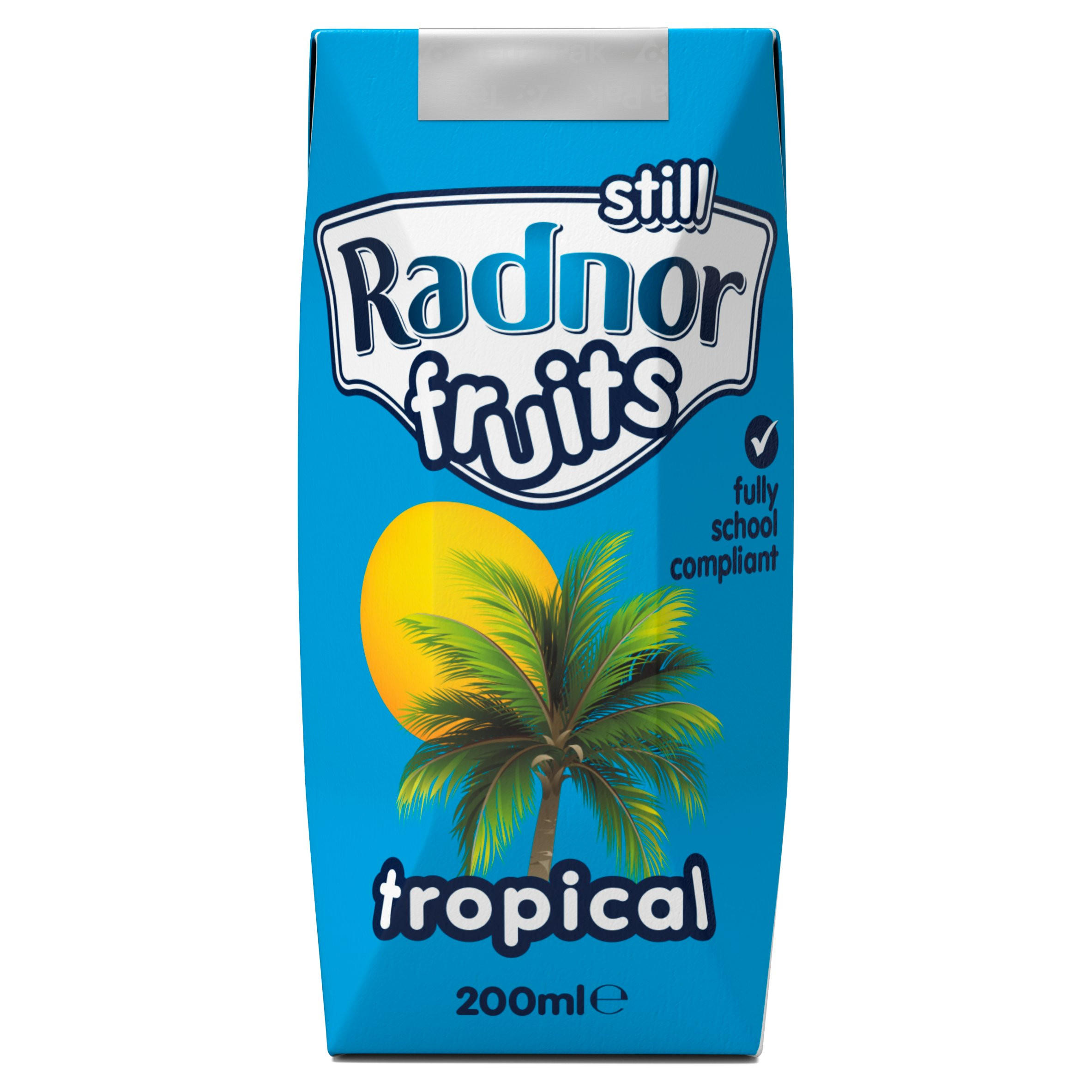 Radnor Fruits Tropical No Added Sugar Still Tetra Carton 24x200ml ...