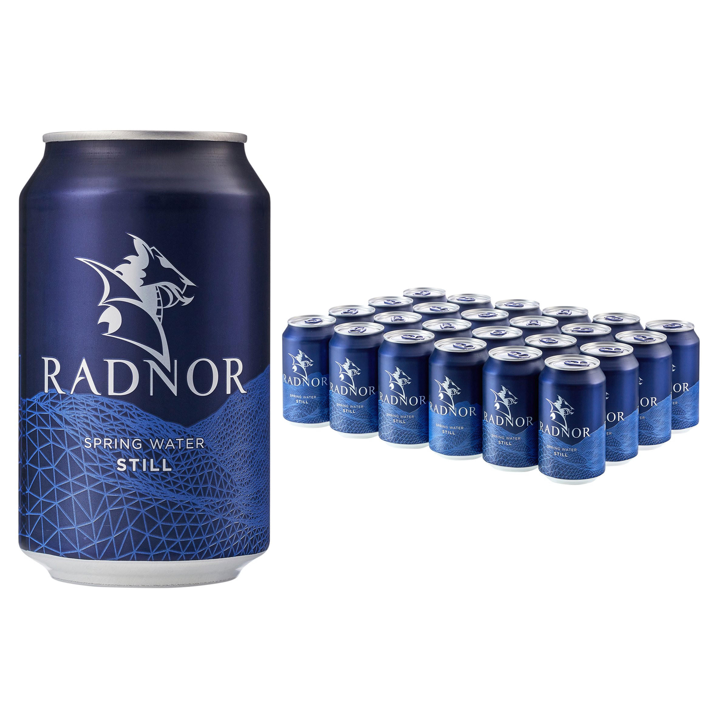 Radnor Hills Still Spring Water Can 24x330ml | Still & Flavoured Water ...