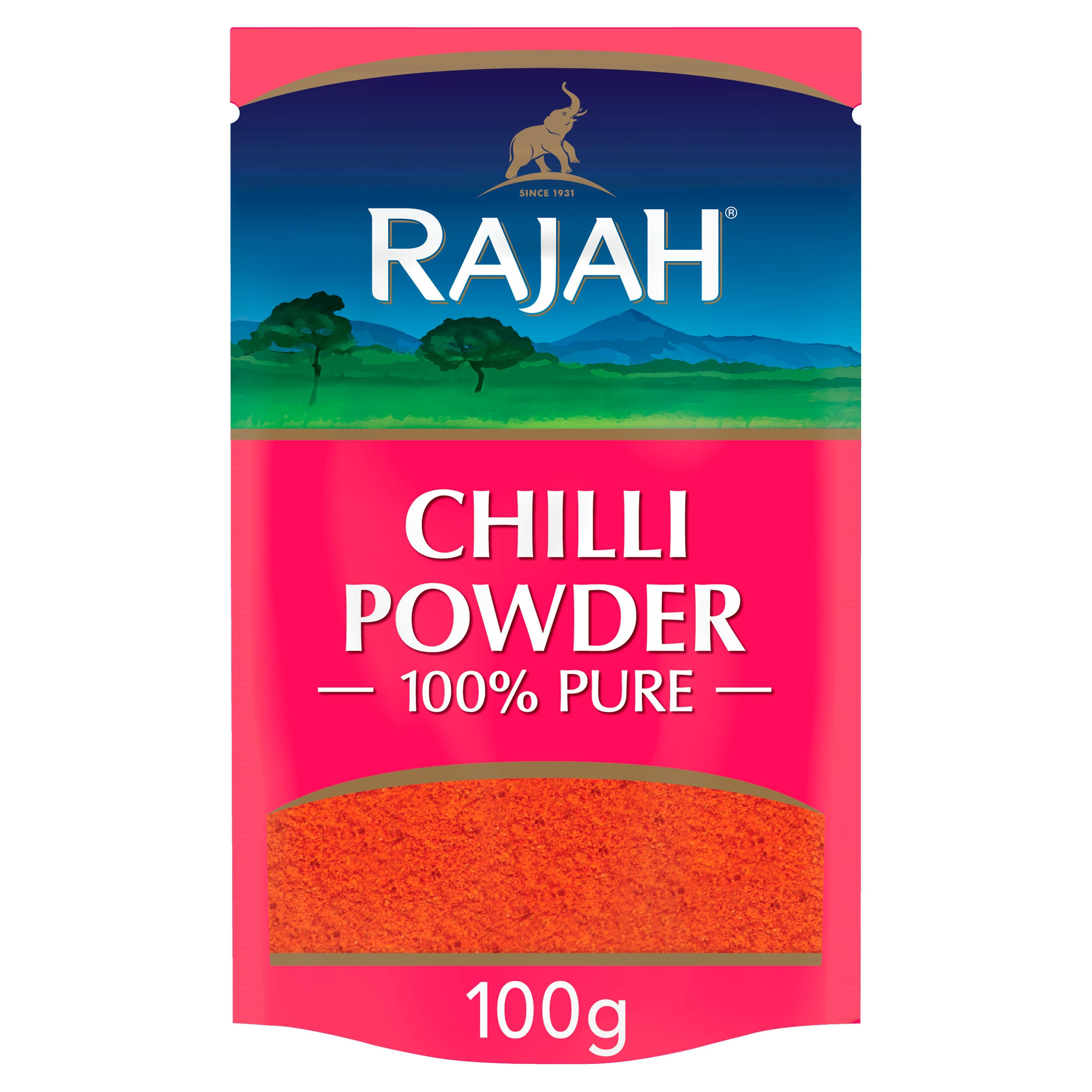 Rajah Chilli Powder 100g | Herbs, Spices & Seasonings | Iceland Foods