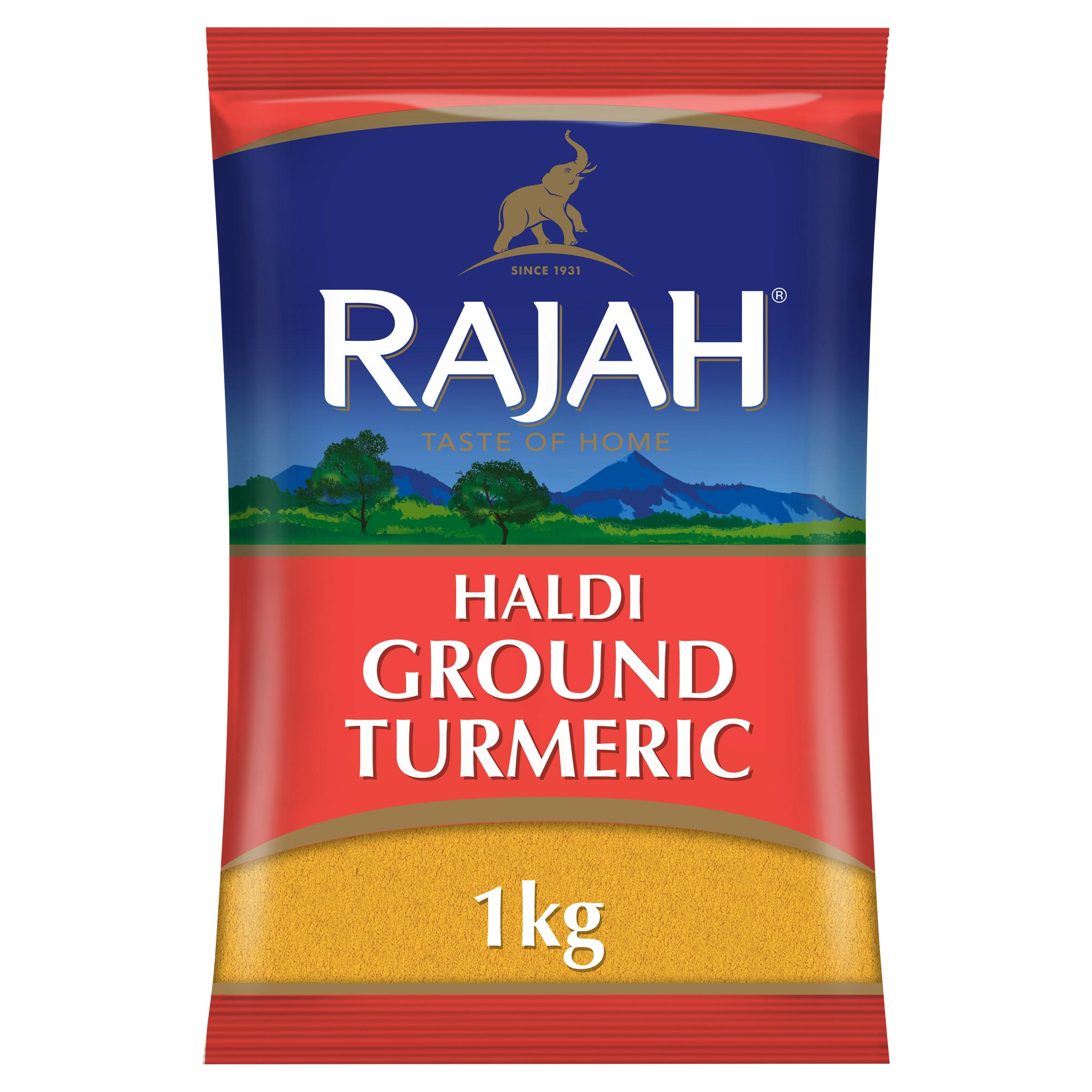 Rajah Ground Turmeric 1kg | Herbs, Spices & Seasonings | Iceland Foods