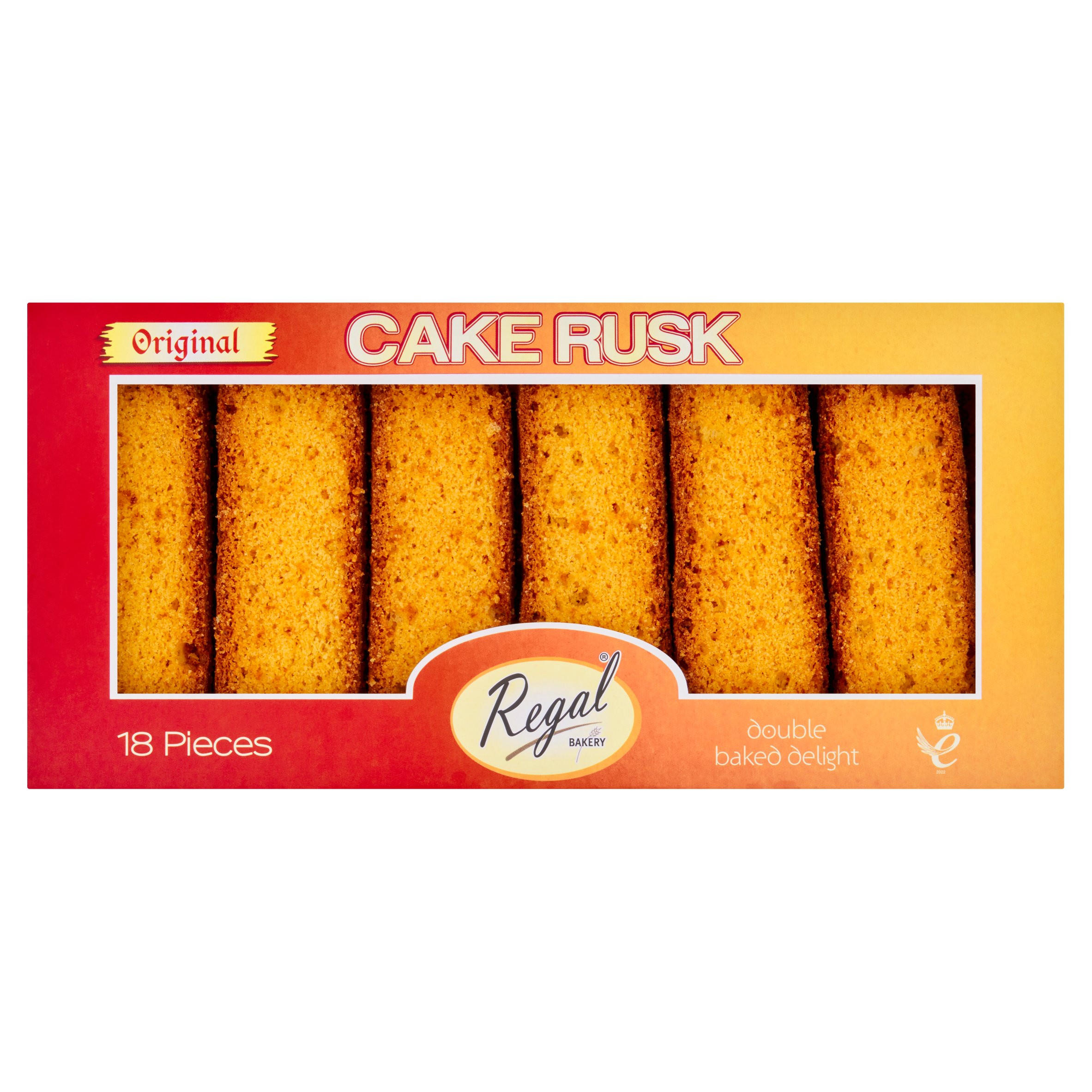 Regal Bakery 18 Original Cake Rusk 290g | Muffins & Mini Bites ...