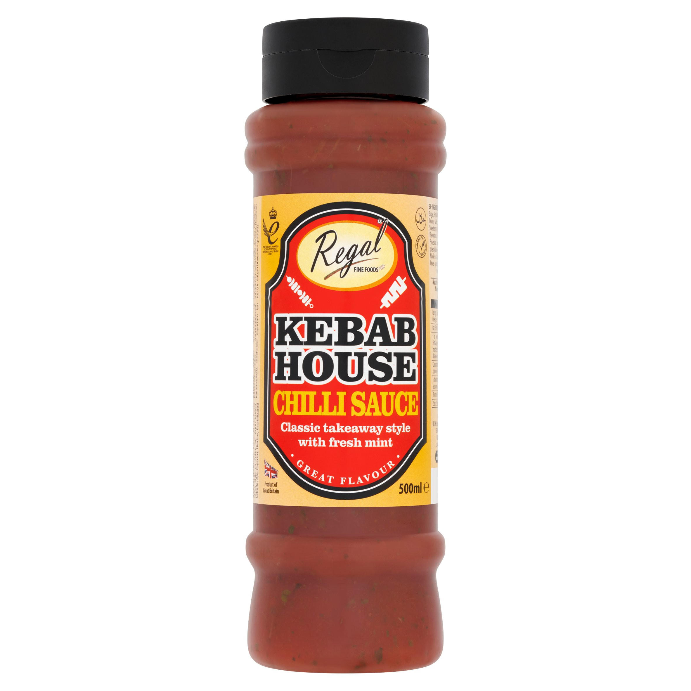 Regal Fine Foods Kebab House Chilli Sauce 500ml Iceland Foods