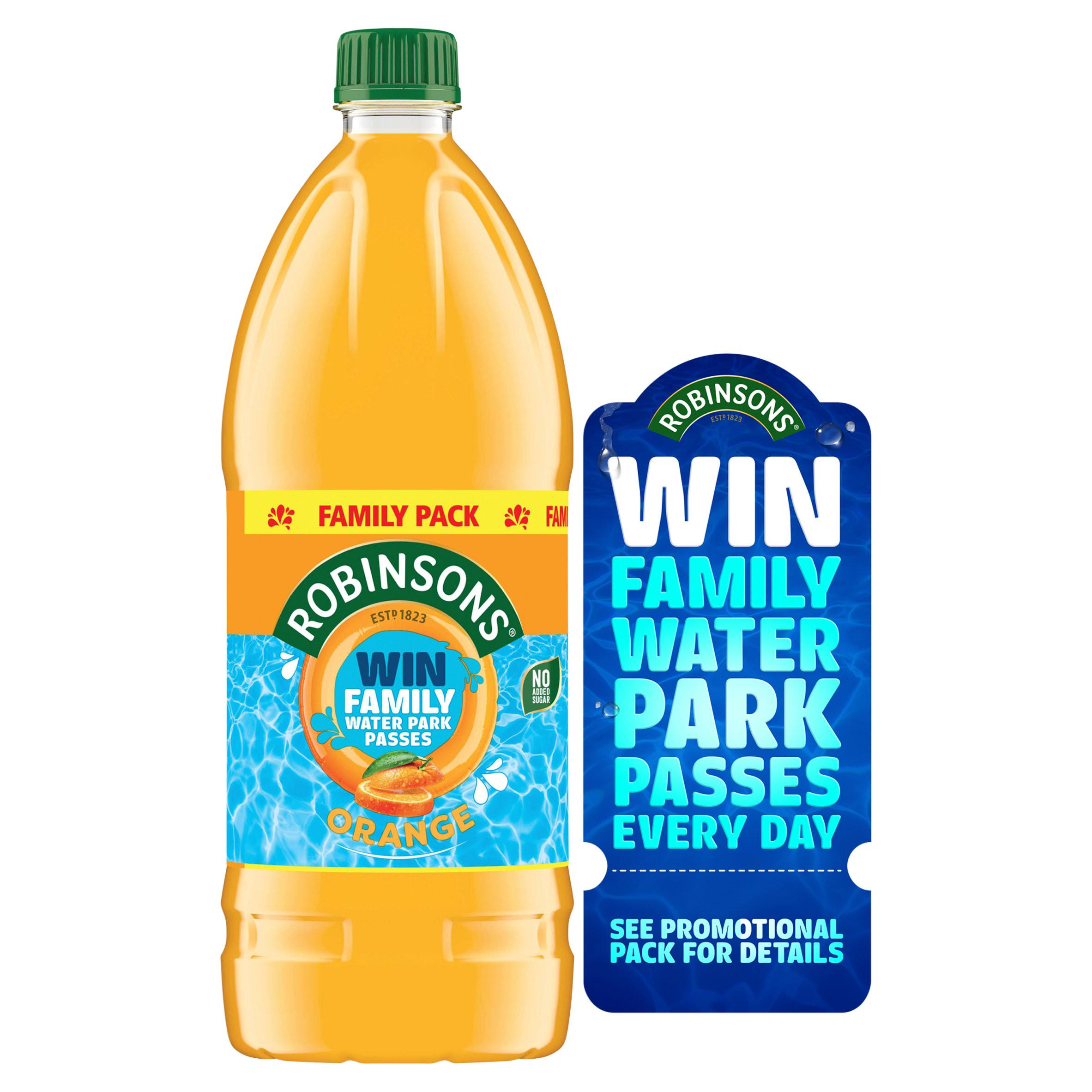 Robinsons Orange No Added Sugar Squash Family Pack 2 Litres | Squash ...