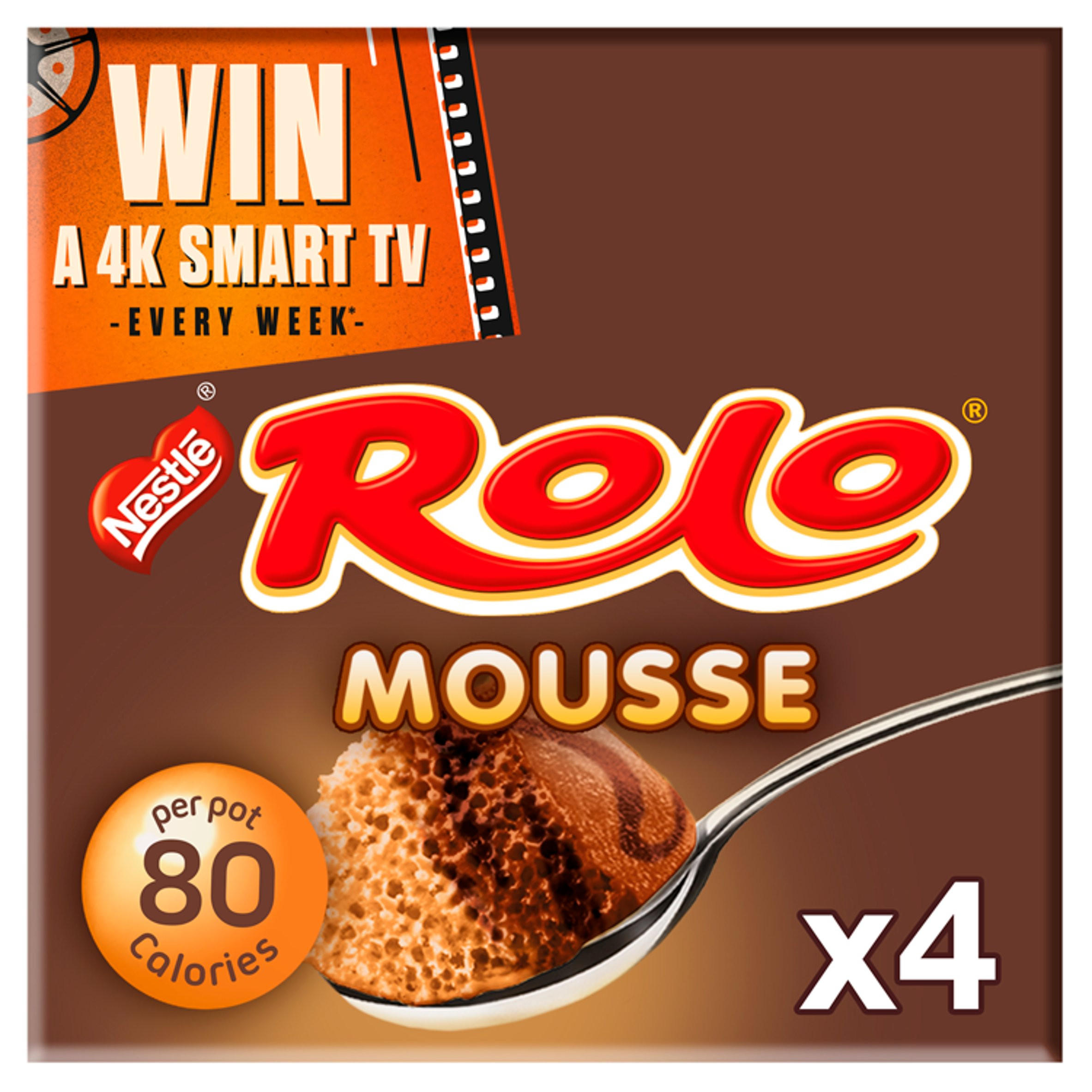 Rolo Milk Chocolate & Toffee Mousse 4x50g | Dessert Yogurt | Iceland Foods