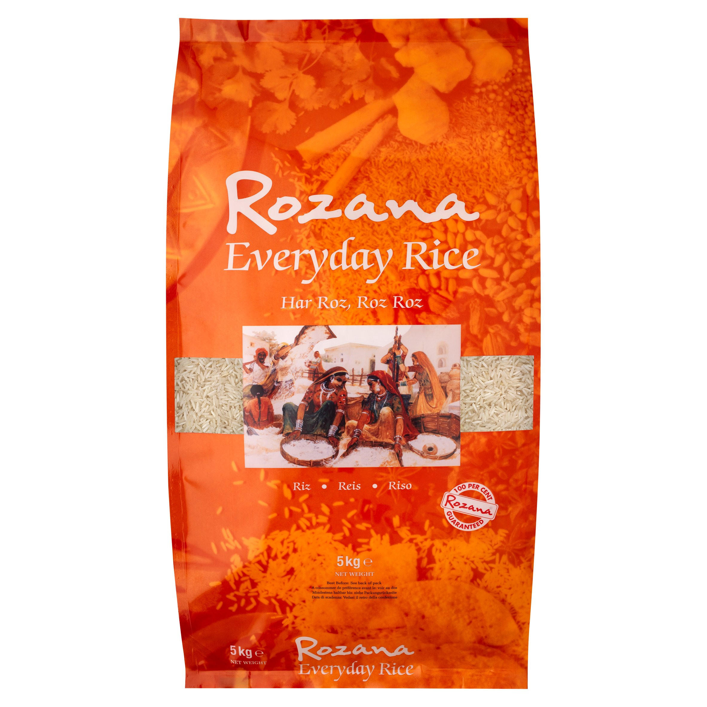 Rozana Everyday Rice 5kg | Rice, Grains & Pulses | Iceland Foods