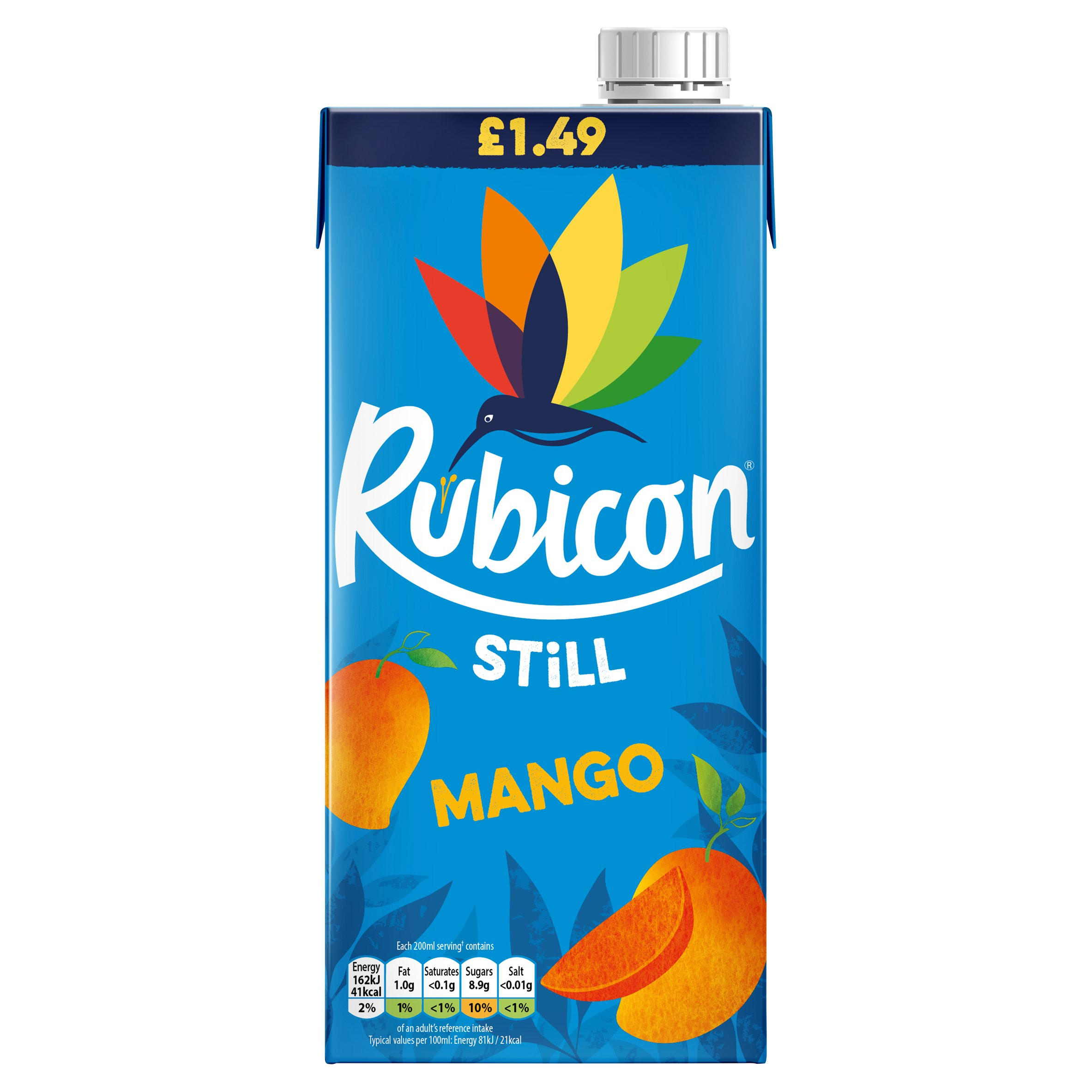 Rubicon Still Mango Juice Drink 1 Litre | Fruit Juice | Iceland Foods