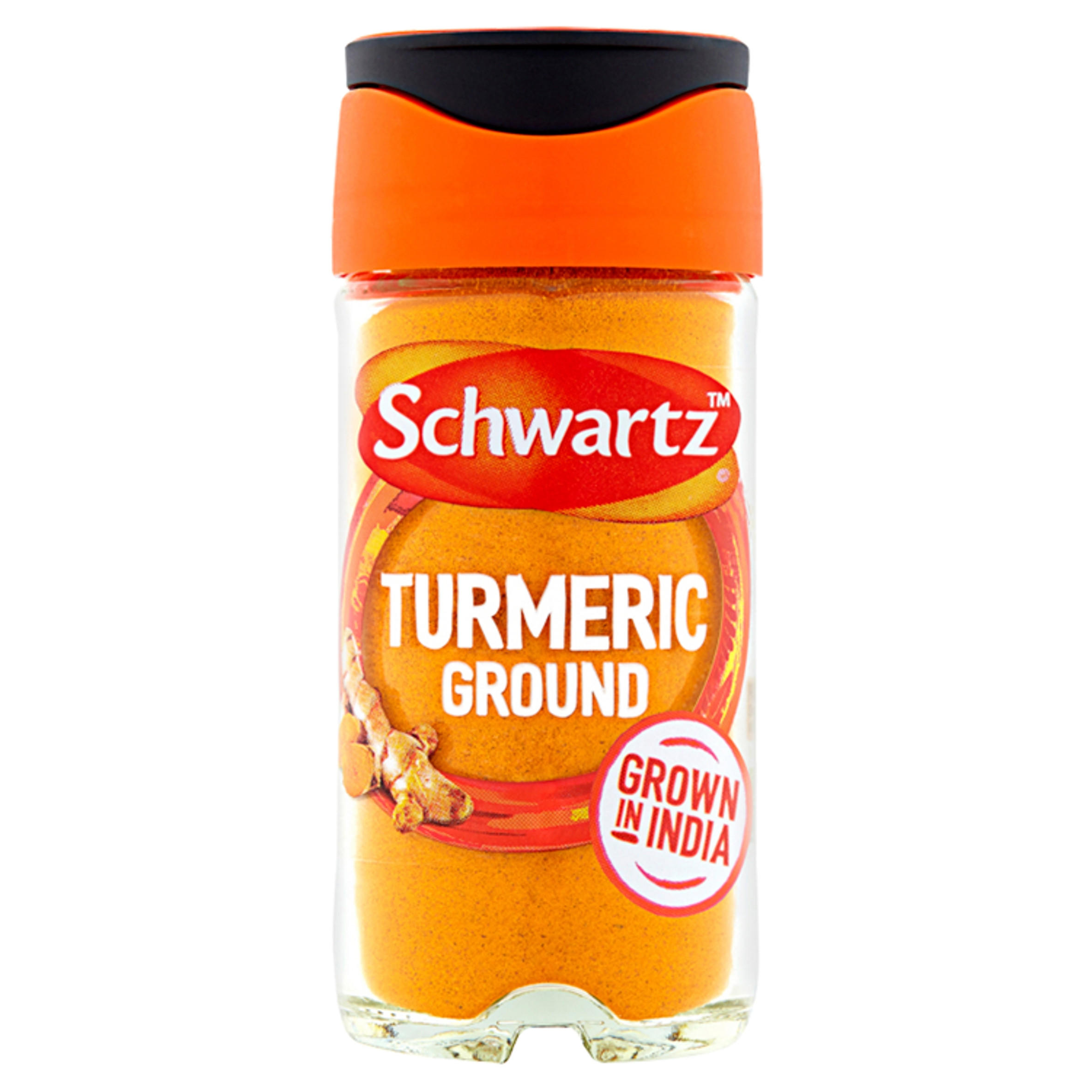 Schwartz Turmeric Ground 37g | Herbs, Spices & Seasonings | Iceland Foods