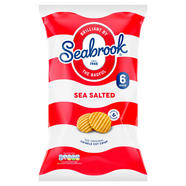 Seabrook Sea Salted The Original Crinkle Cut 6 X 25g Multipack Crisps